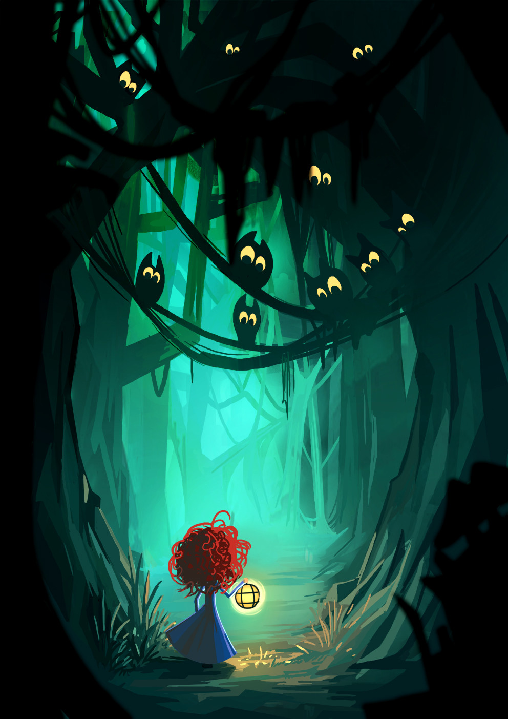 ArtStation - Forest of eyes