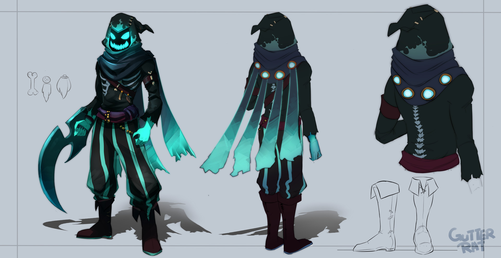 ArtStation - LoL Skin idea:: Reaper Talon