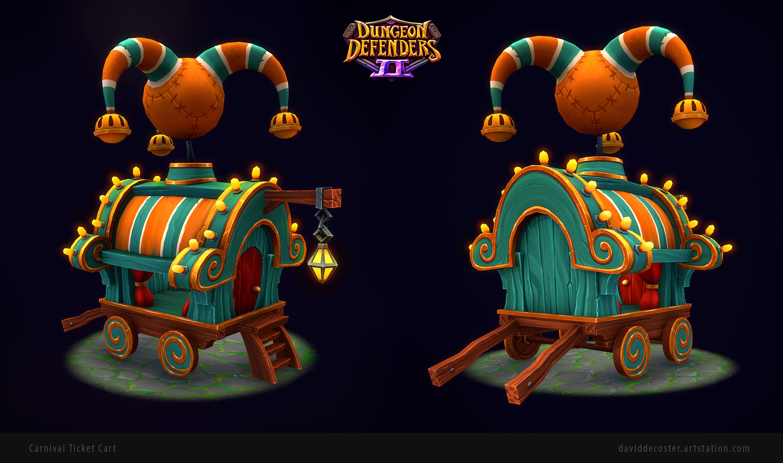 David DeCoster - DragonFall Carnival Ticket Cart