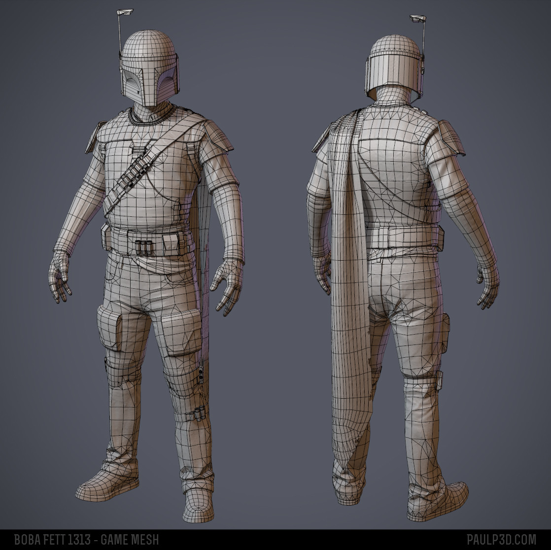 Paul Packham - Boba Fett 1313 (Game Ready)