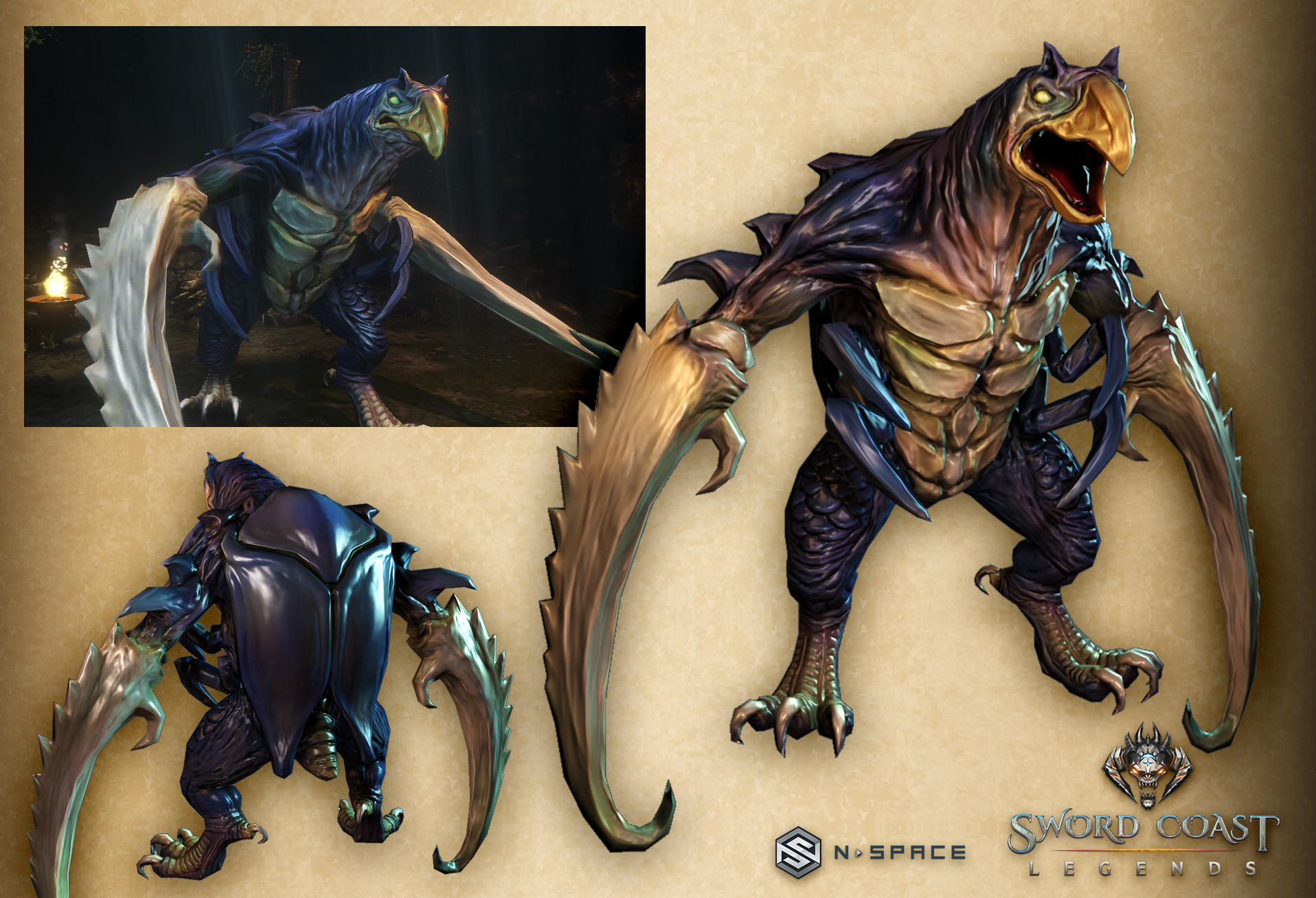 ArtStation - Sword Coast Hook Horror