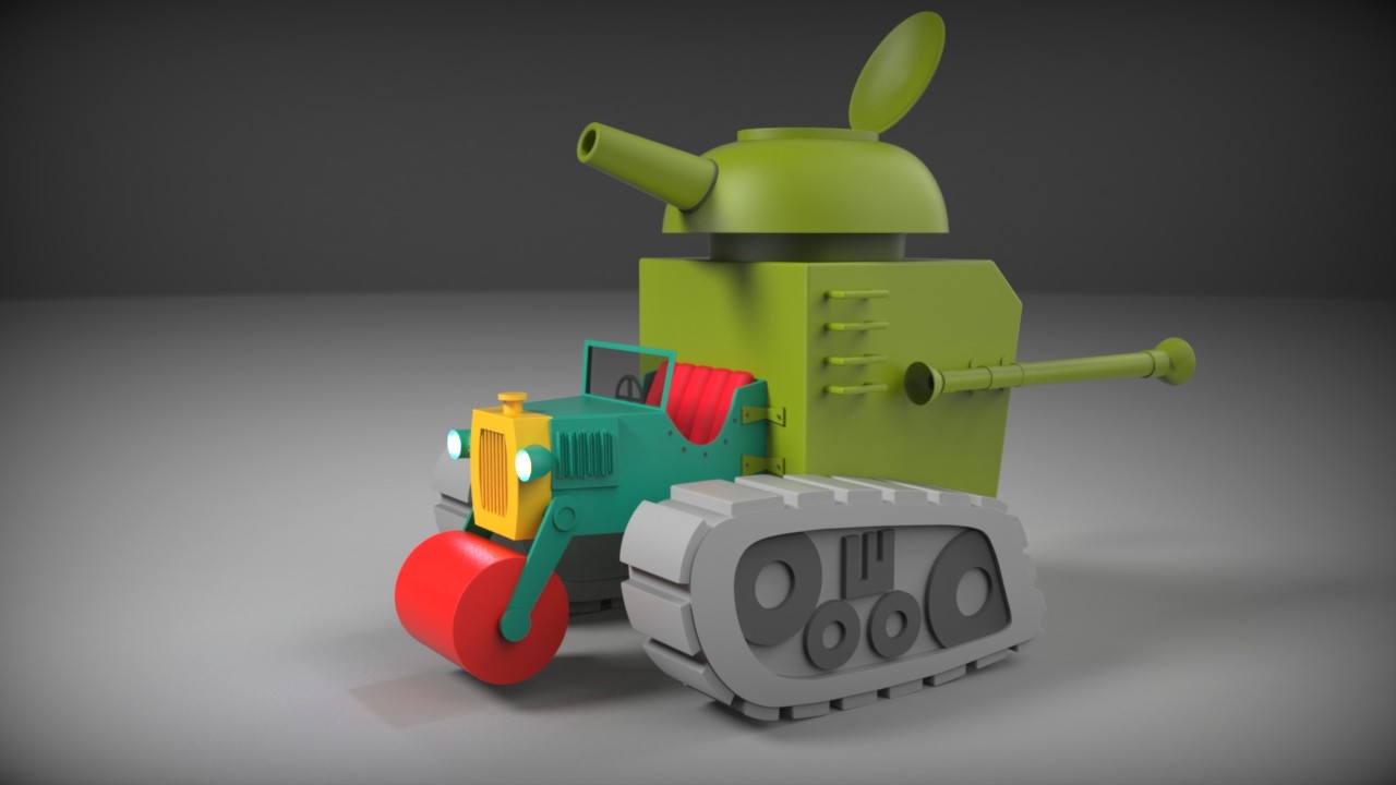 ArtStation - Wacky Races Car