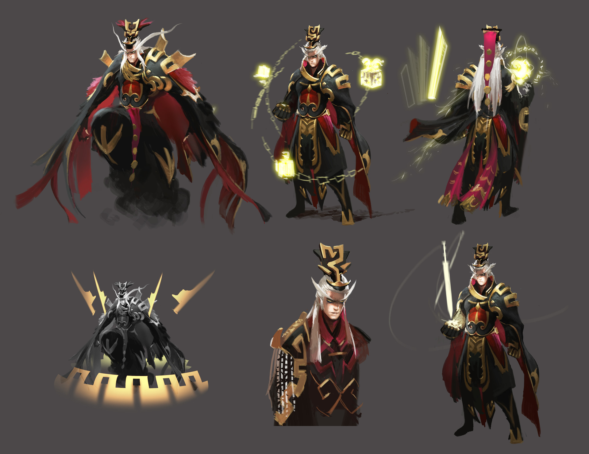 ArtStation - Emperor Qin hero design