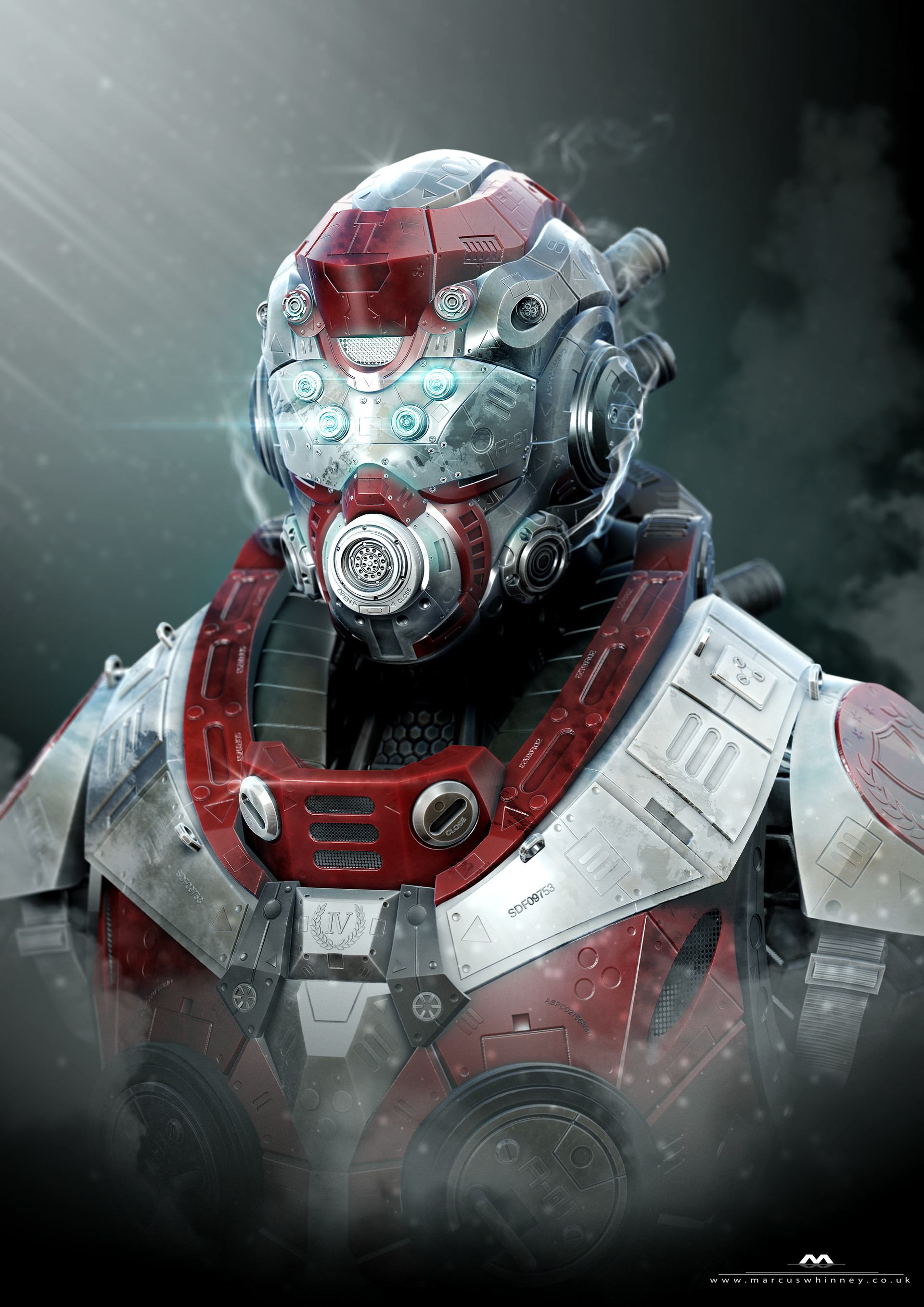 ArtStation - Mech Armour Concept