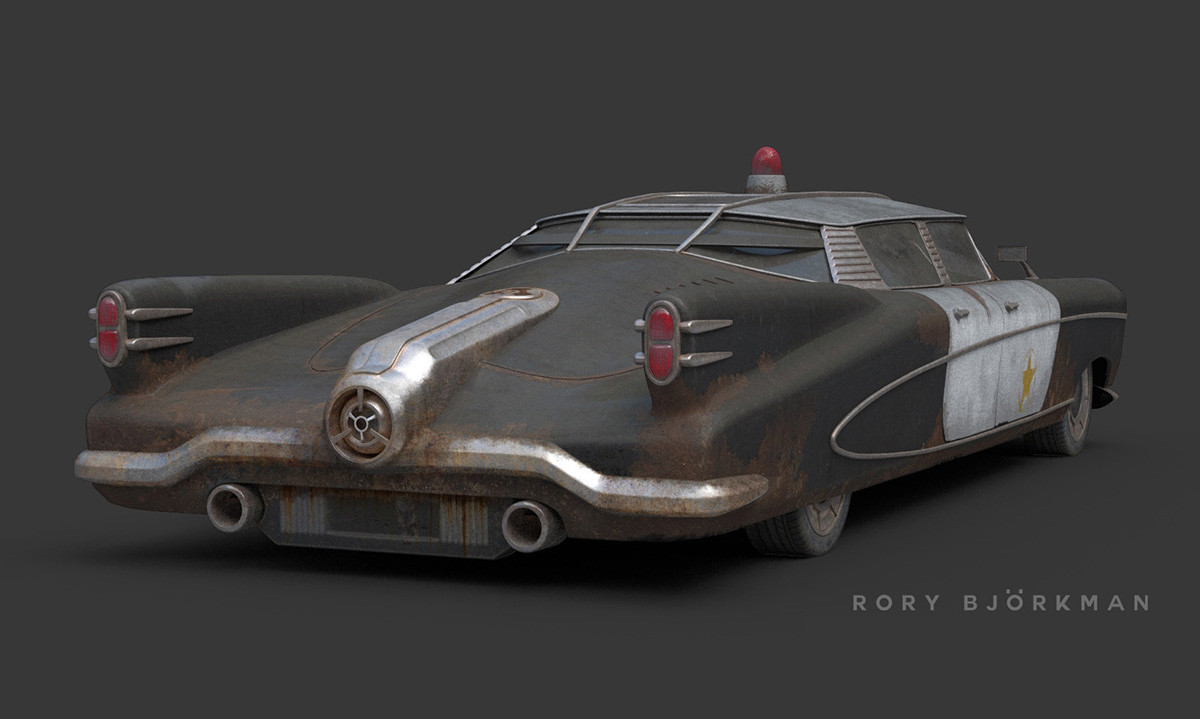 Rory Björkman - FALLOUT 4 Police Cruiser