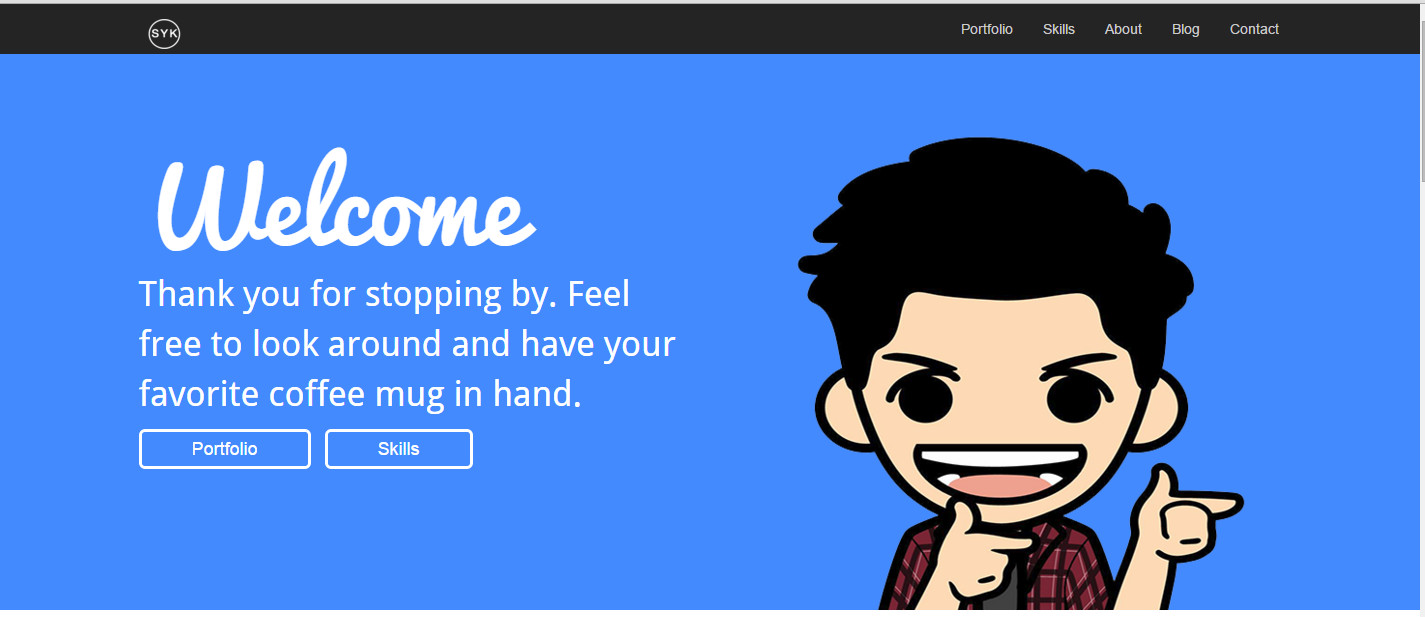 Steven Kuo - Website Landing Page