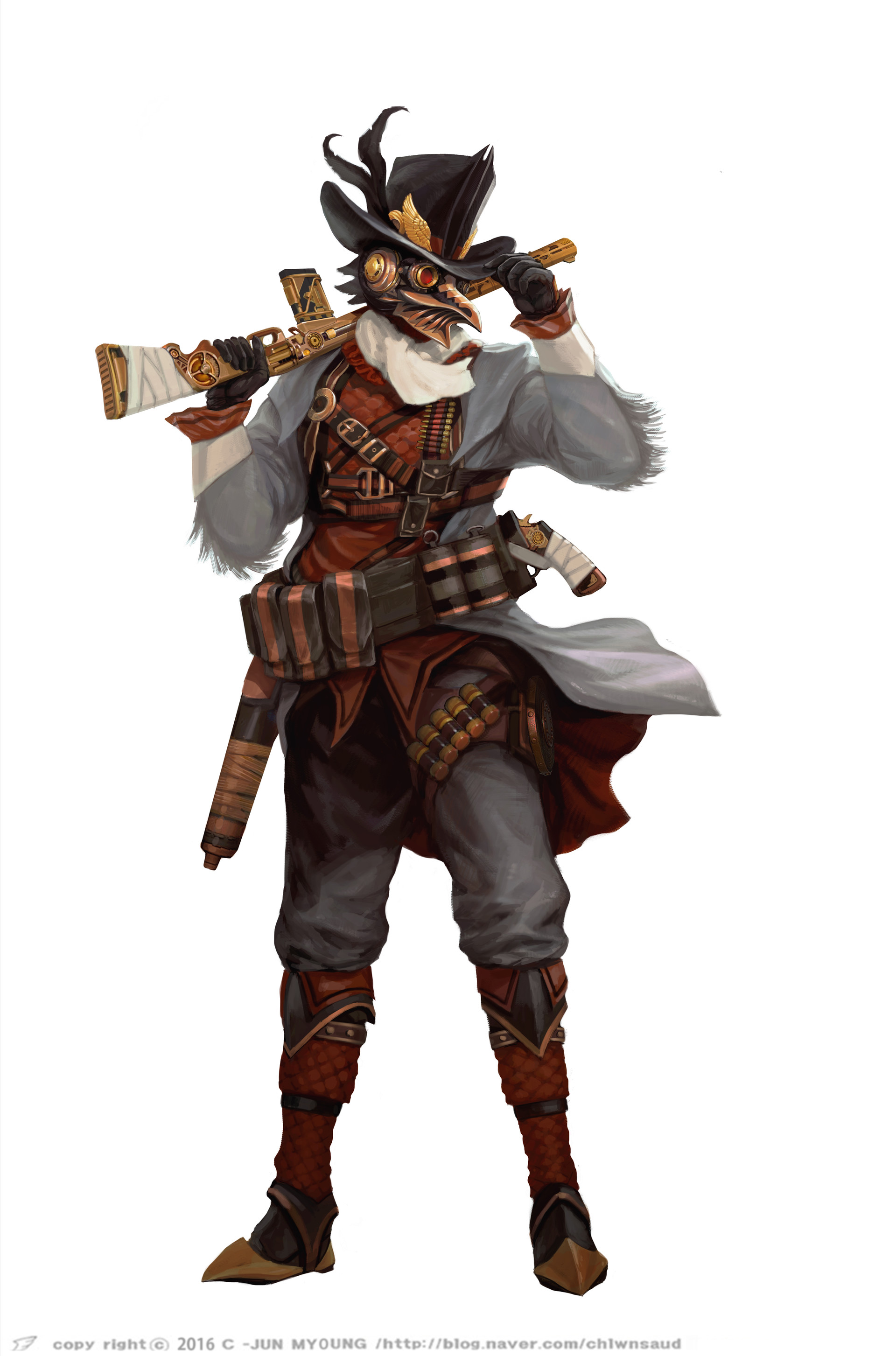 ArtStation - Steam punk Gunner