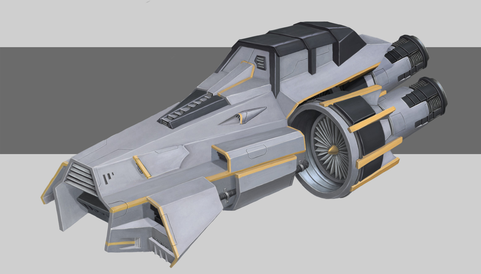 ArtStation - Sci-fi Tank Vehicle Concept