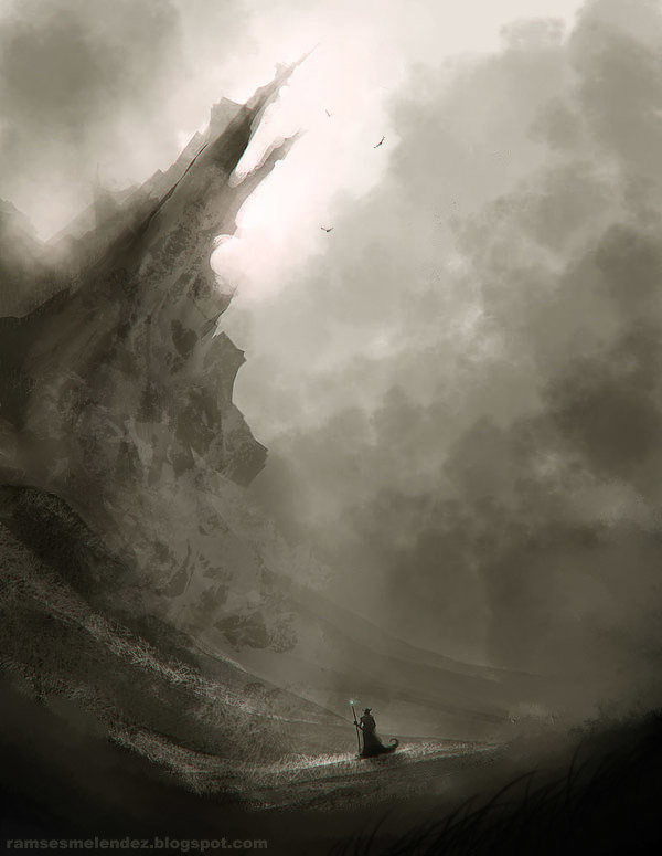 ArtStation - Valley of the shadows