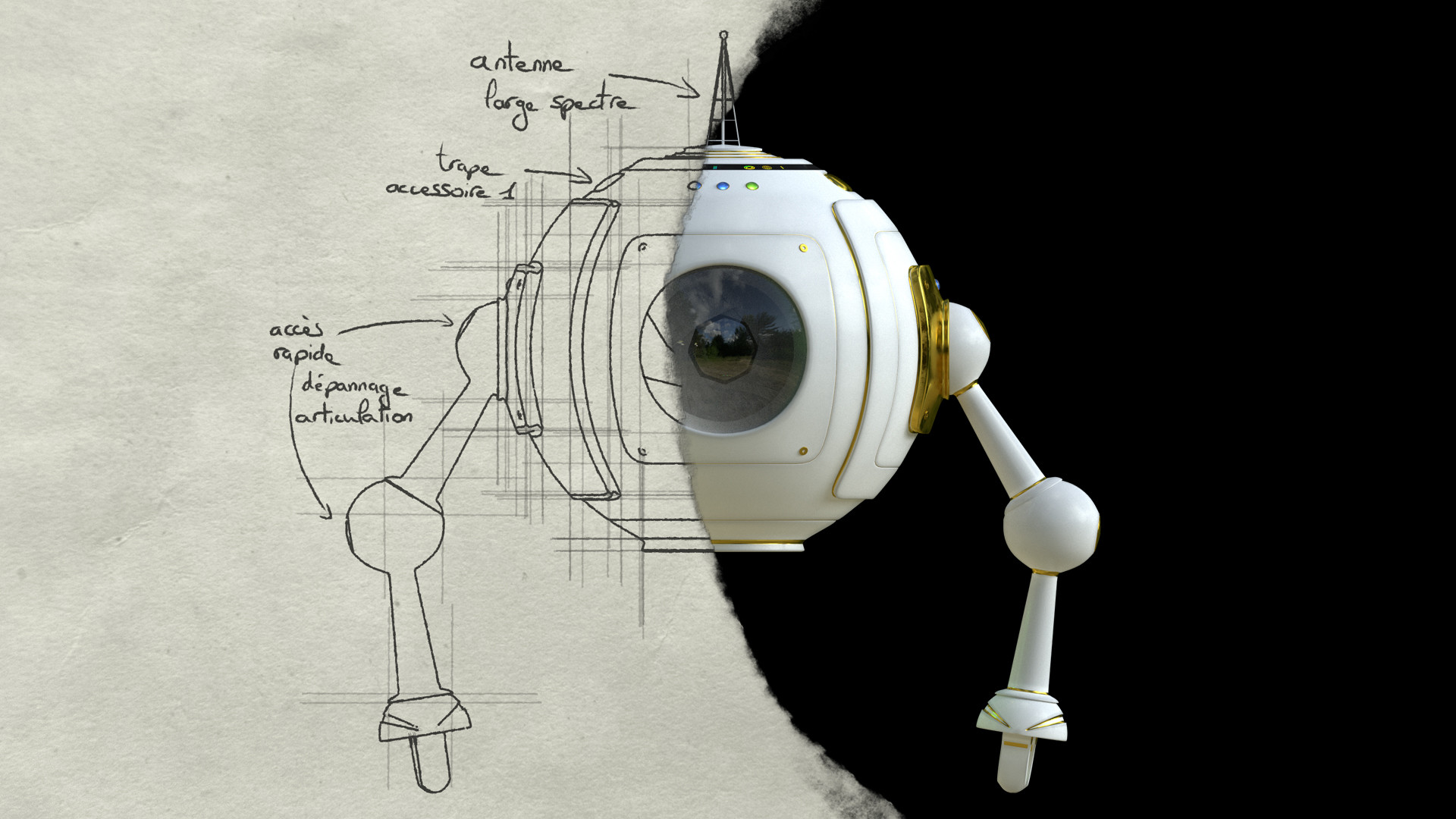 ArtStation - Bisbis 1.0 my Robot