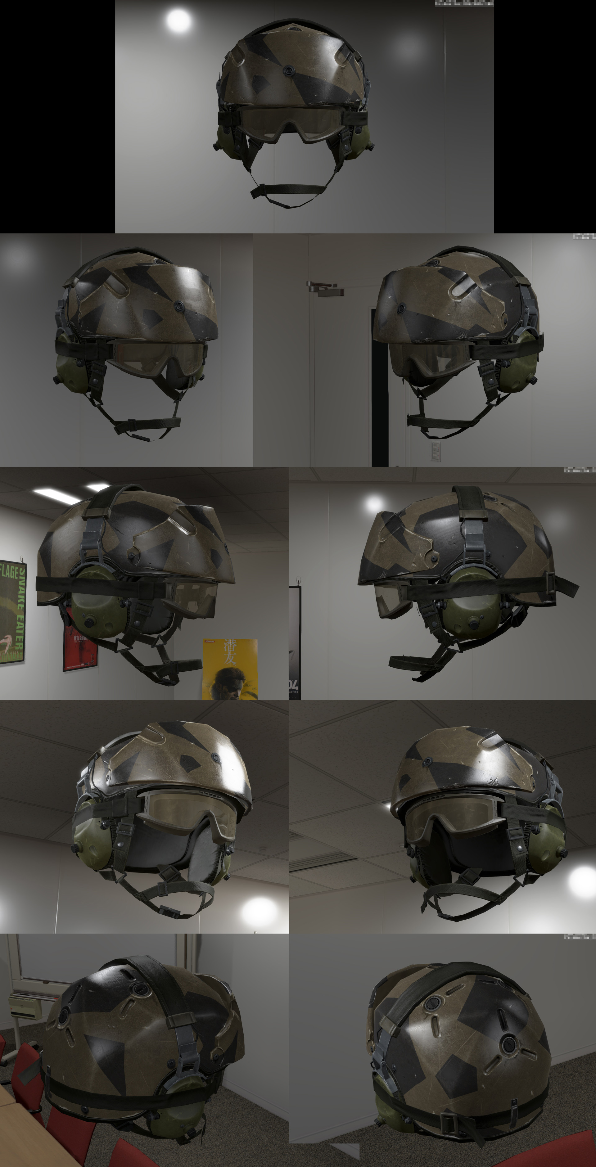 Ji Ruan - Metal Gear Solid V_The Phantom Pain_Big Boss_Battle Suit