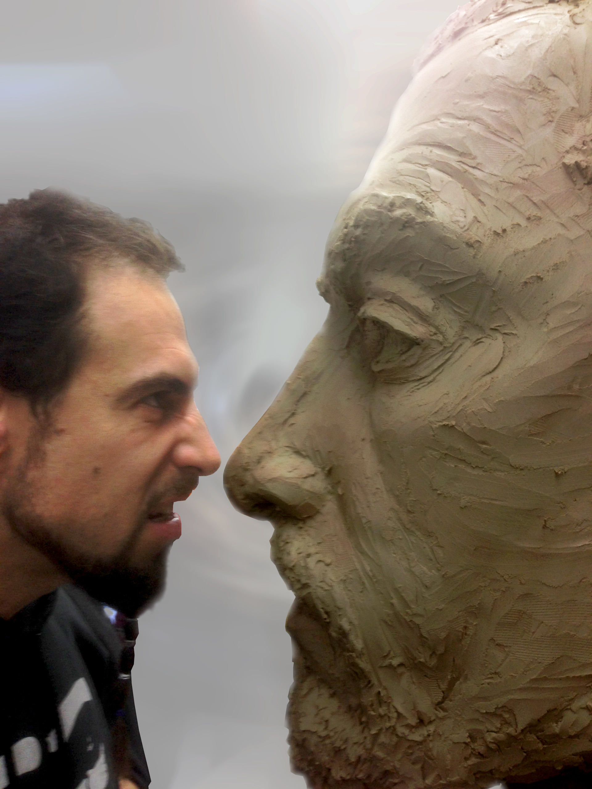 ArtStation - Twice Life Size Portrait of Yoni Baker