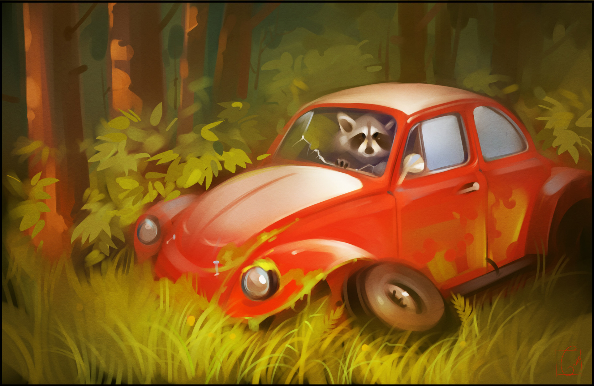 ArtStation - Baja bug