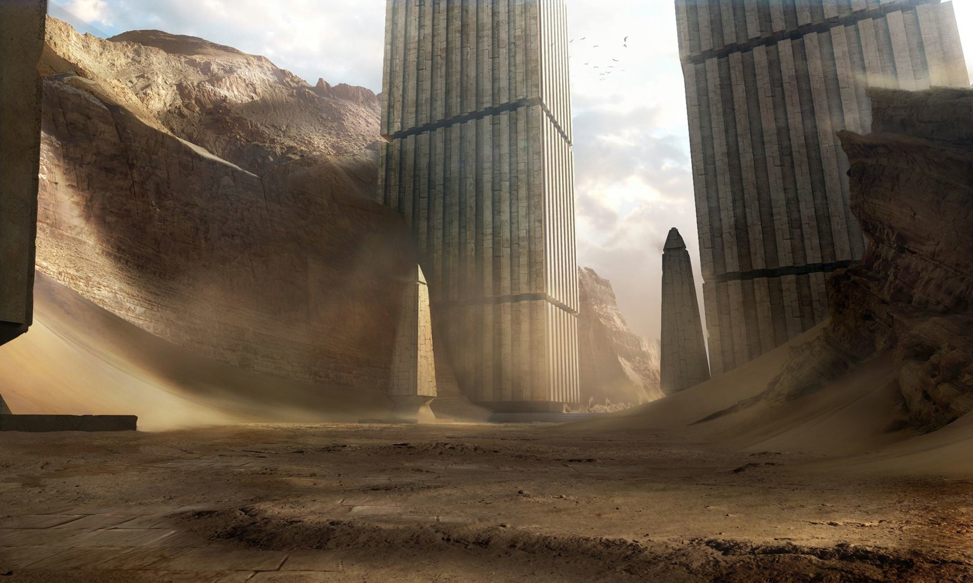 ArtStation - Desert passage