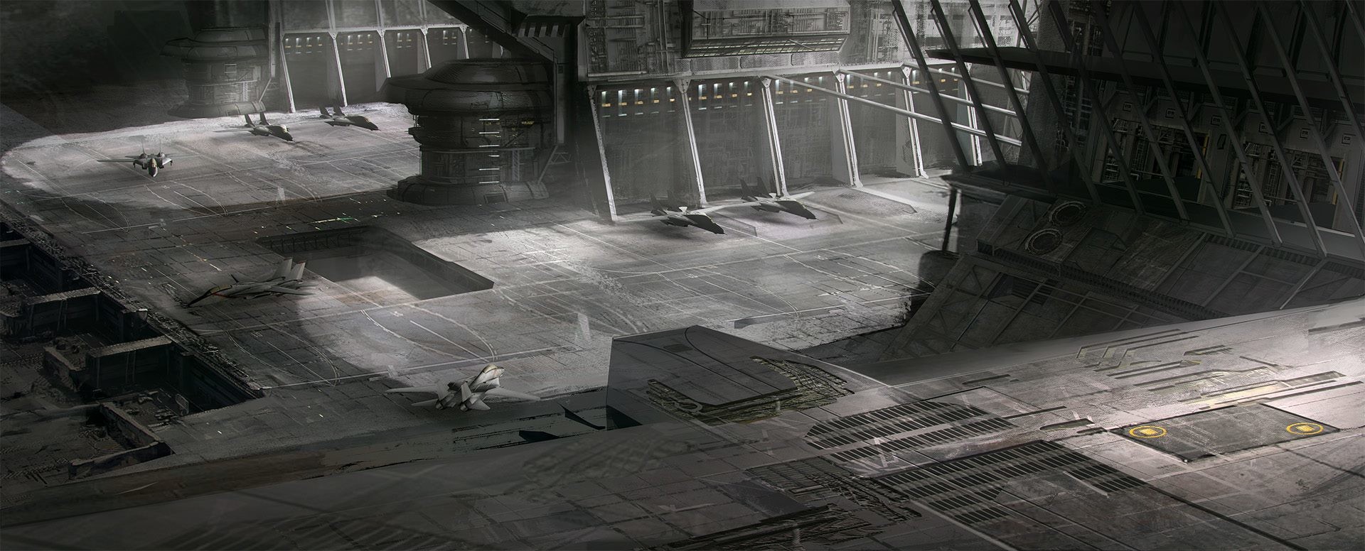 ArtStation - Sci-Fi Hangar