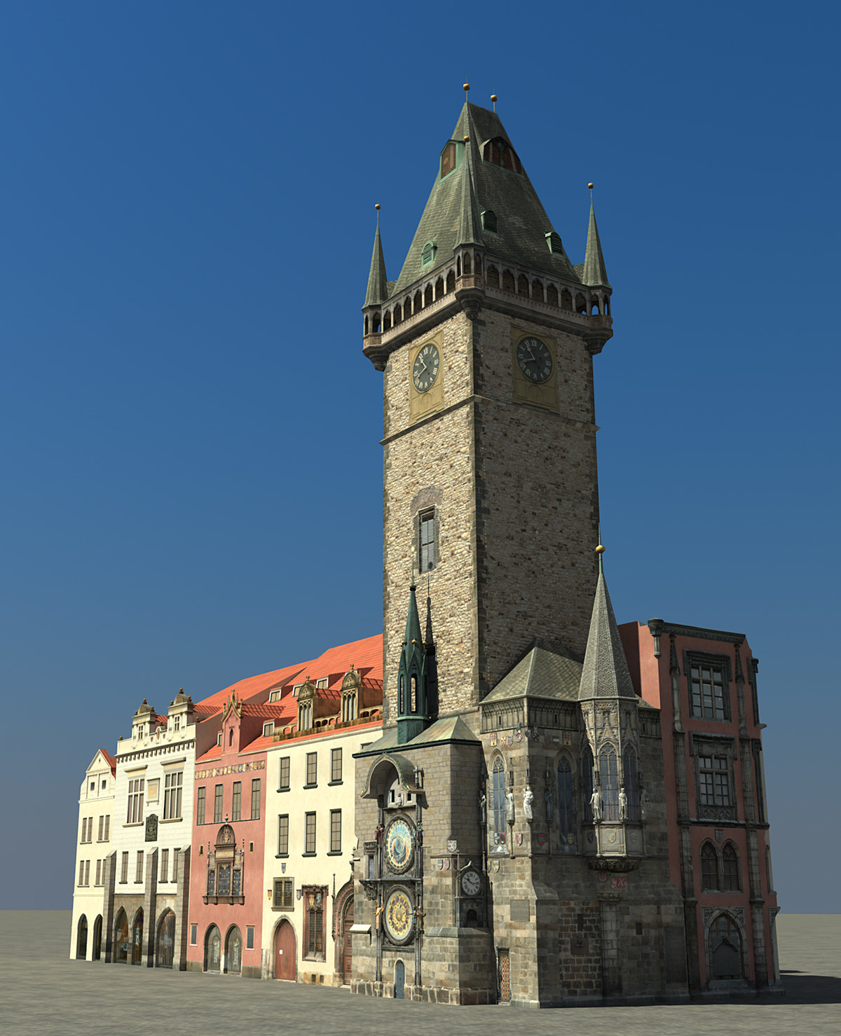 ArtStation - Prague Radnice