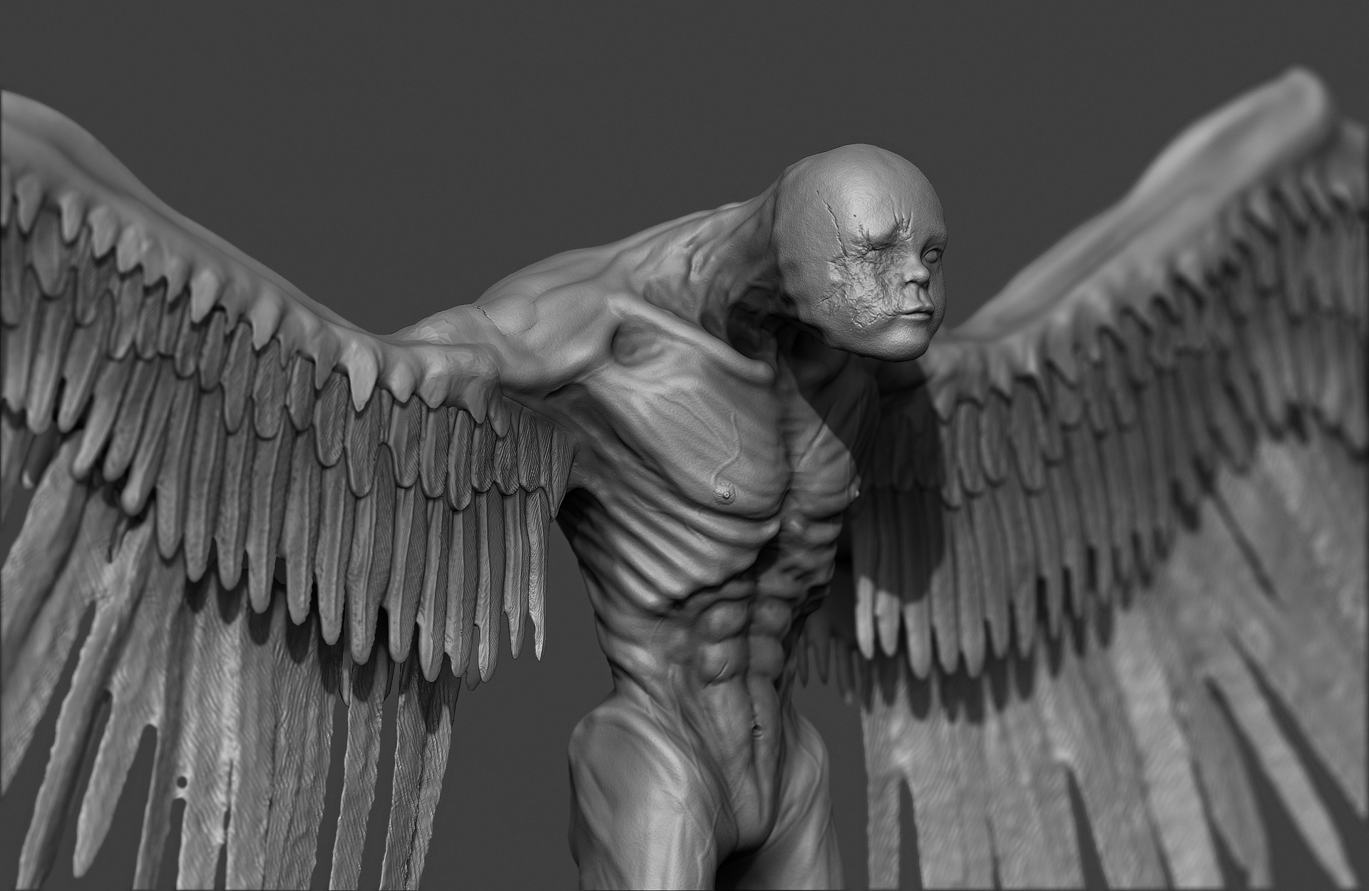 ArtStation - Harpy High Poly