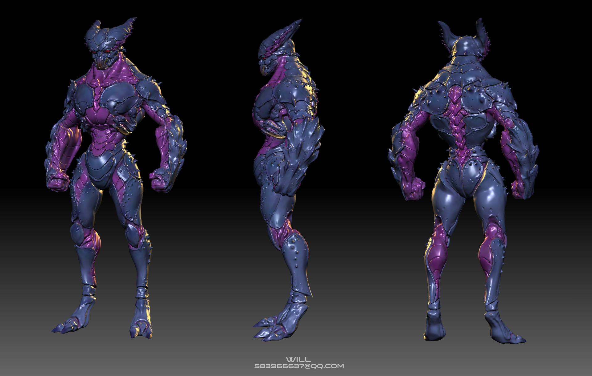 ArtStation - Monster Design（Zbrush)