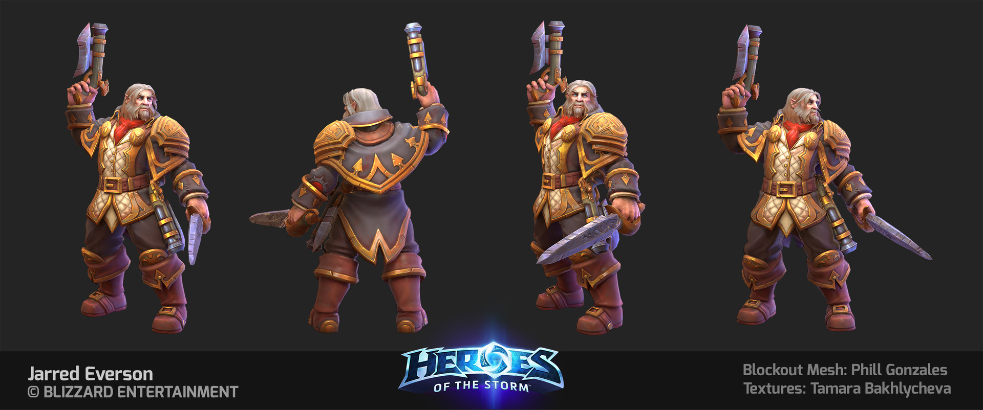 ArtStation - Greymane for Heroes of the Storm
