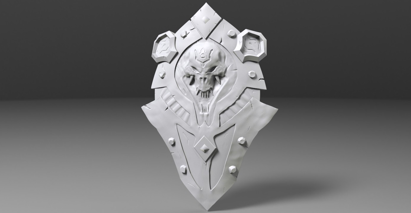 ArtStation - Skull Shield