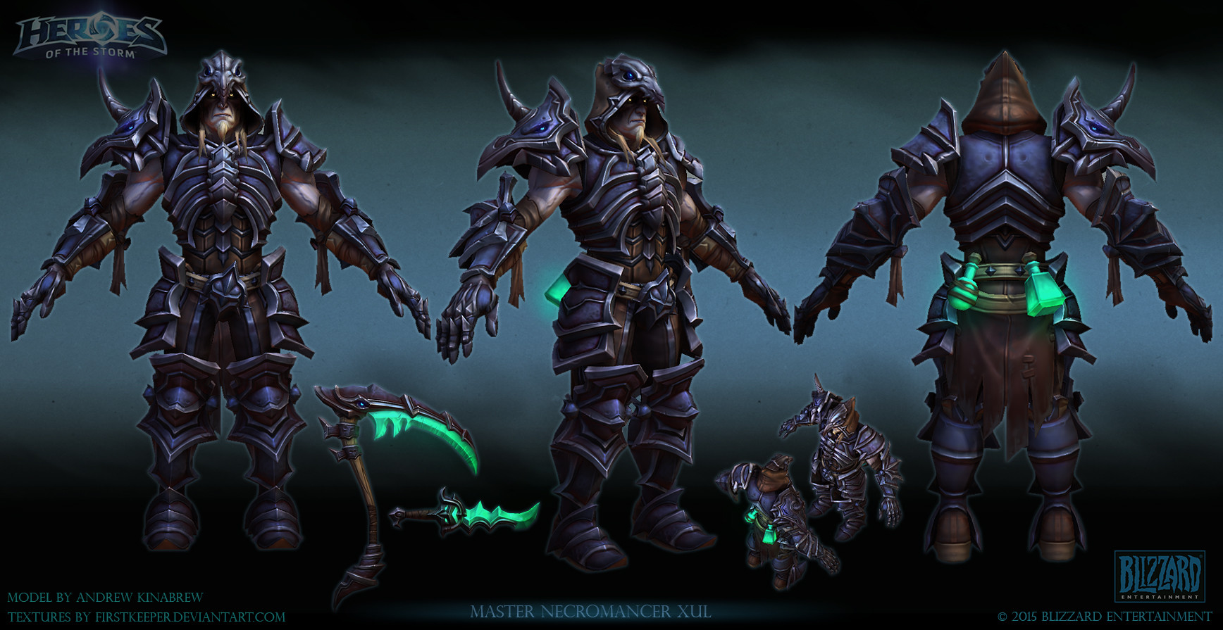 Tamara Salatova - Necromancer Xul Heroes of the Storm