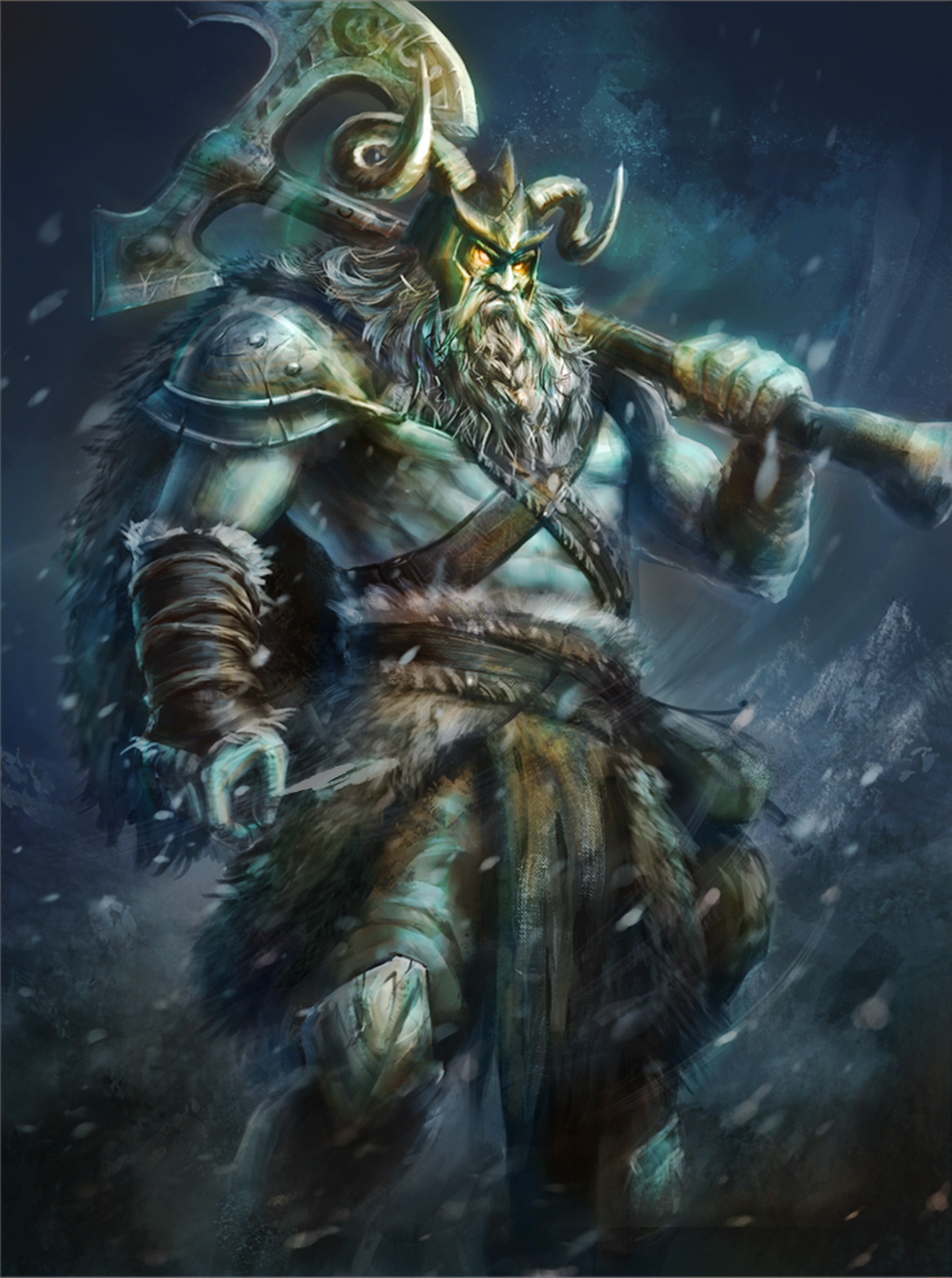 ArtStation - Viking lord