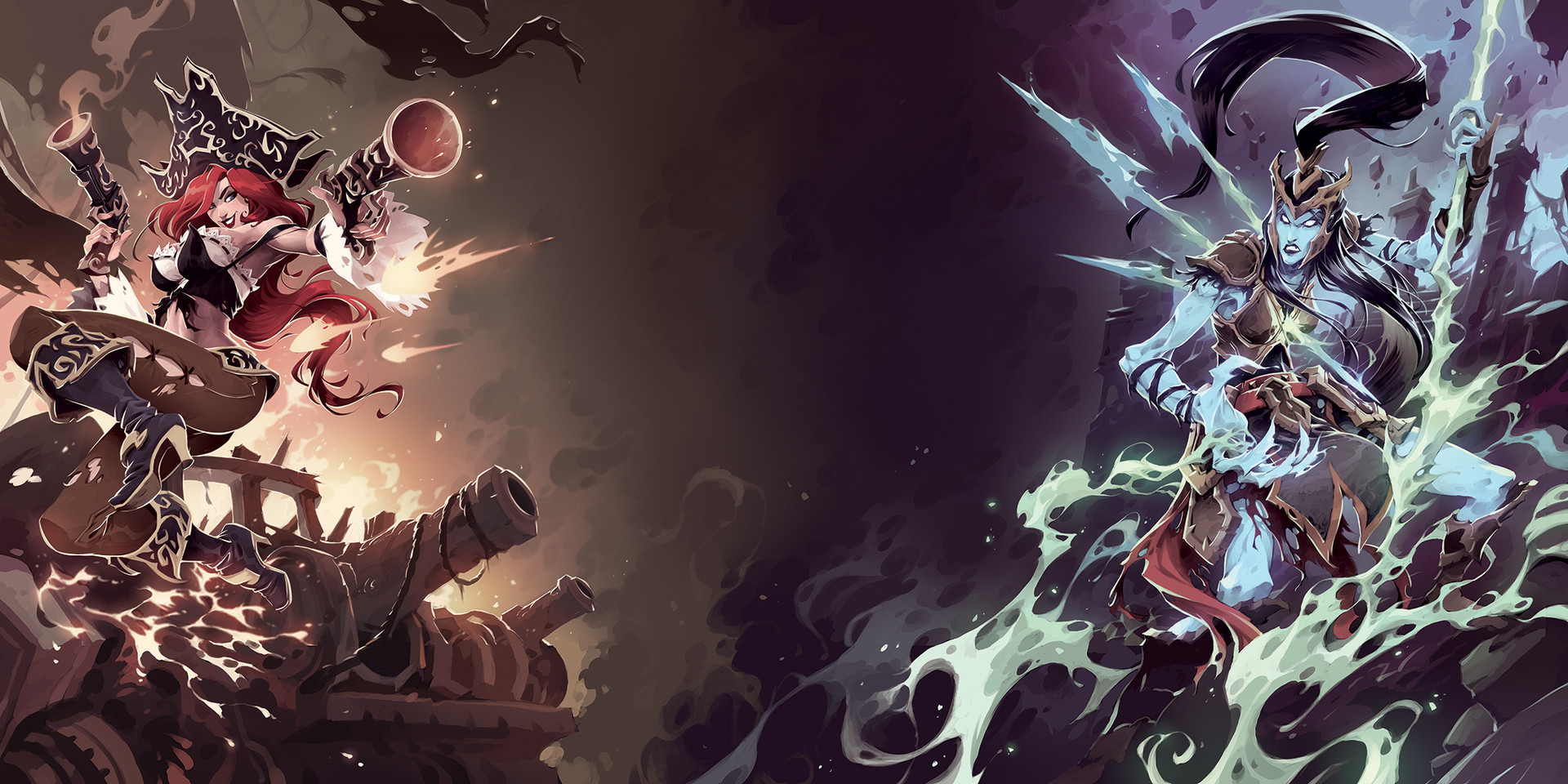 ArtStation - BackDrop LoL