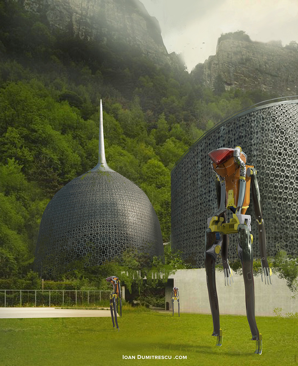 ArtStation - Robot guard