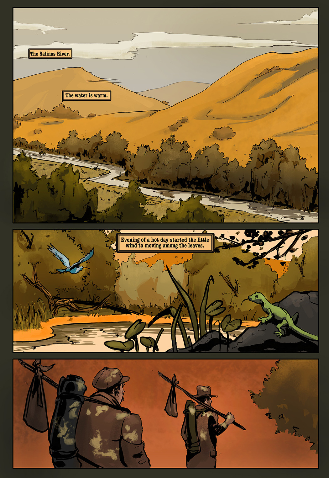 ArtStation - Of Mice and Men Comic