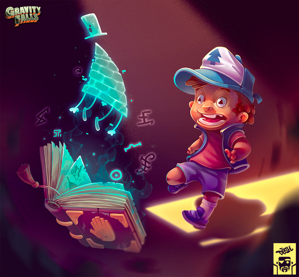 ArtStation - gravity falls