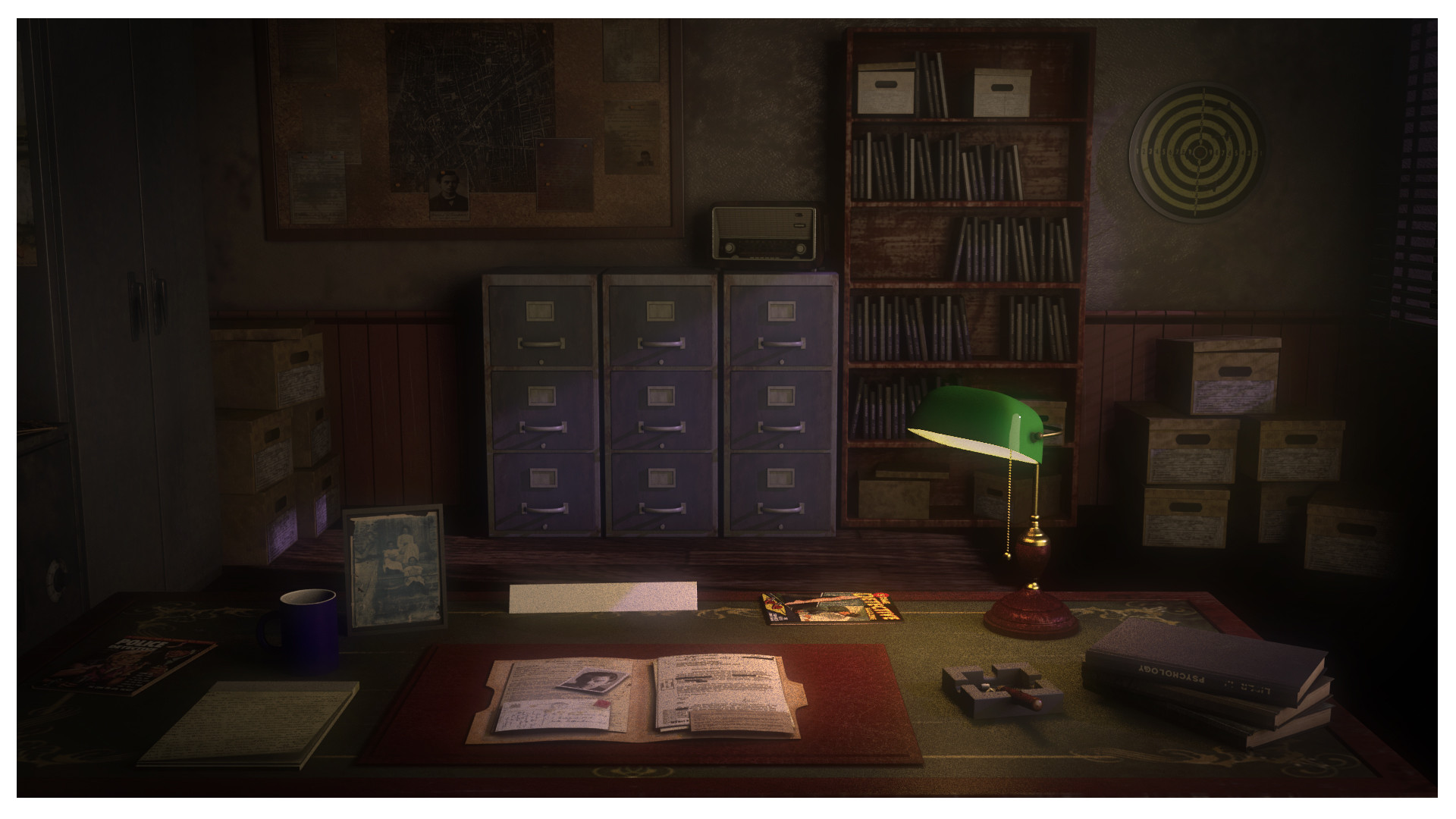 ArtStation - Detective Office