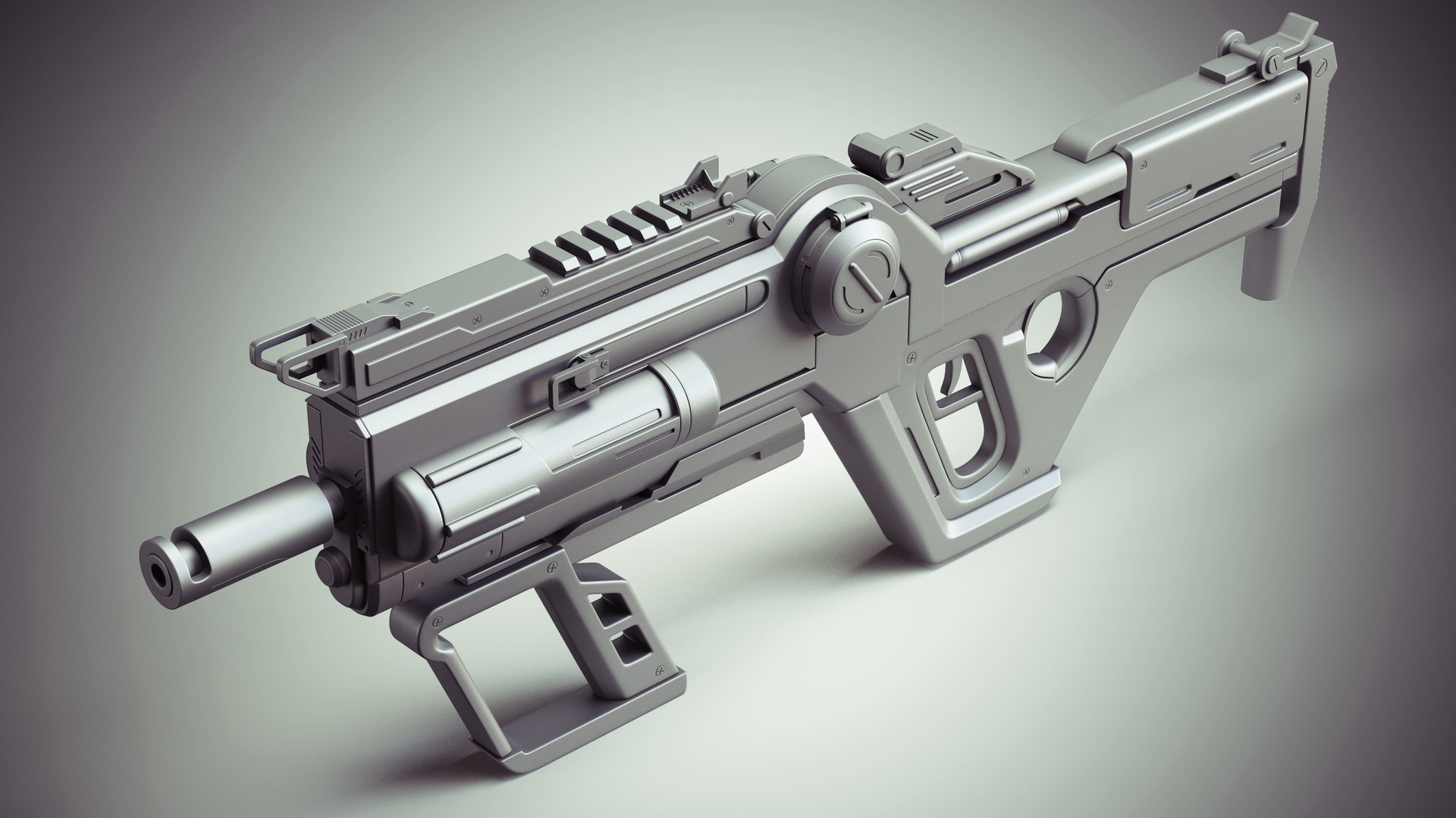 ArtStation - Sci-Fi Weapon