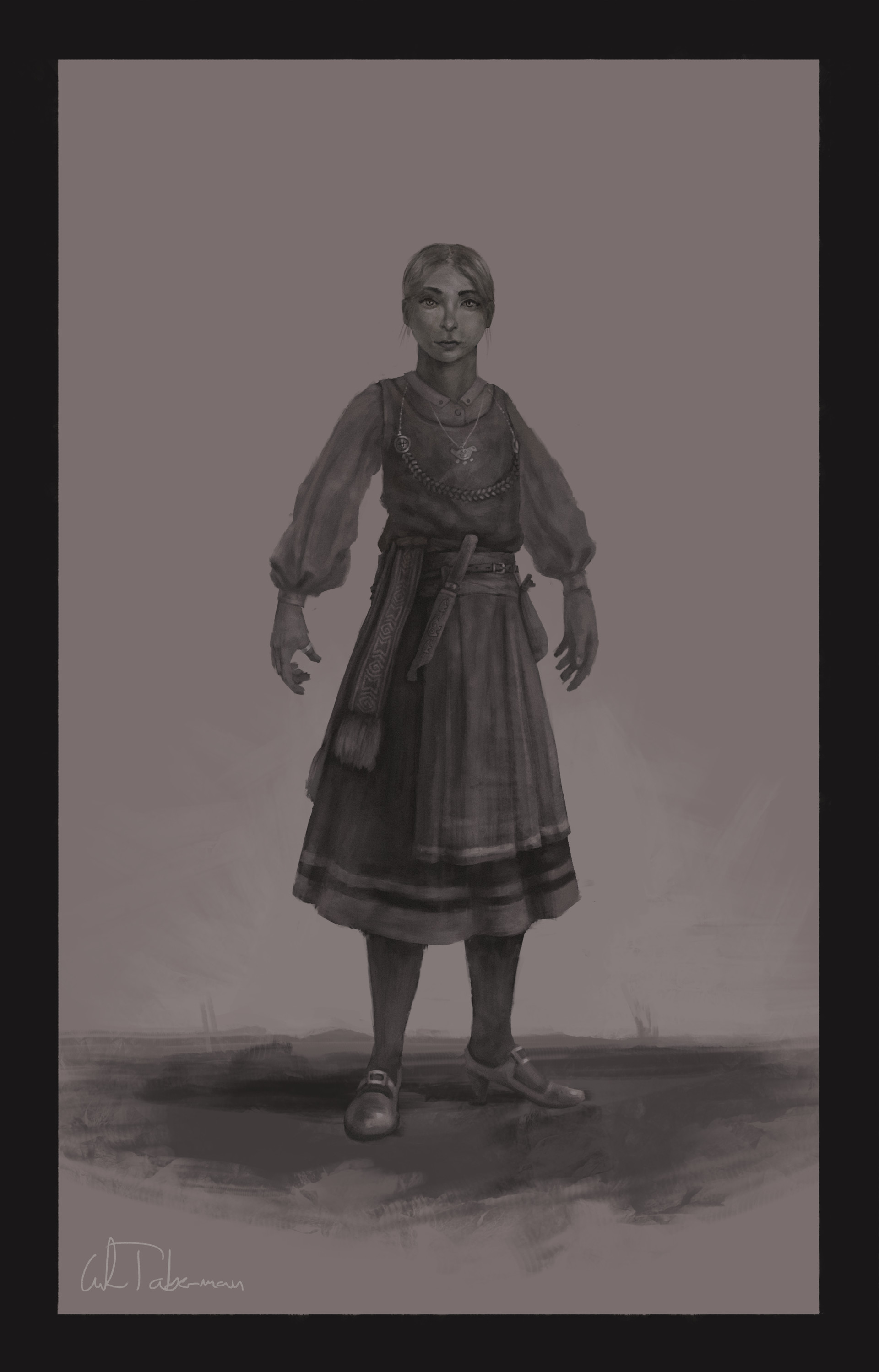 ArtStation - Traditional clothing study