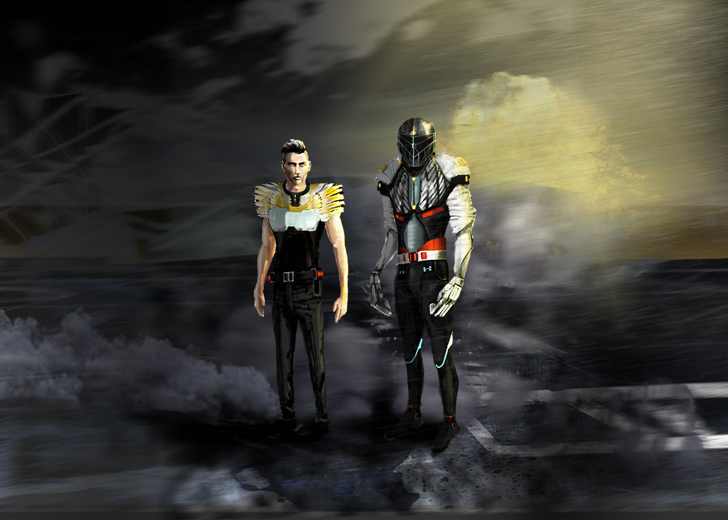 ArtStation - Concept art commander and soldier