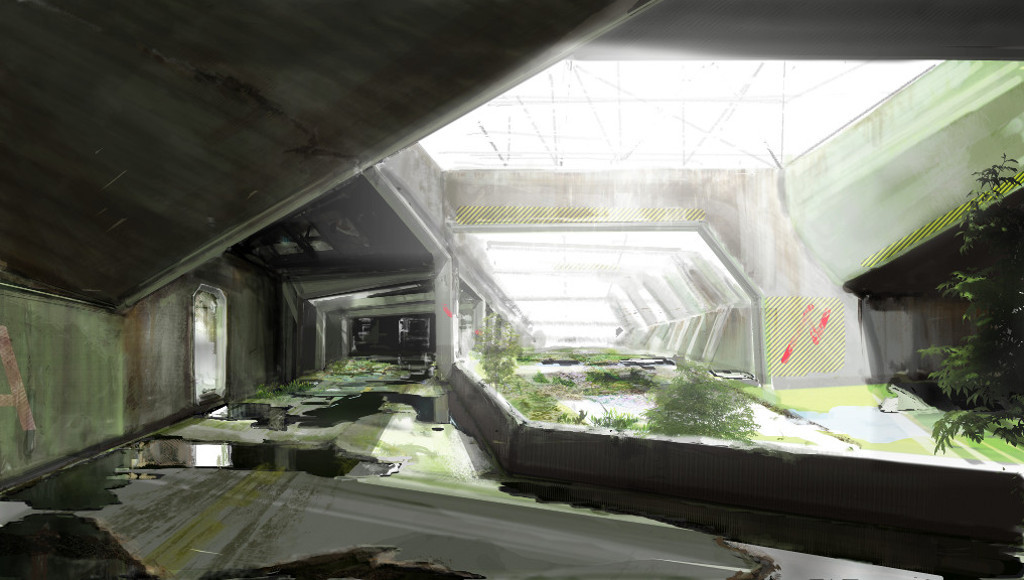 ArtStation - Concept art abandoned environment