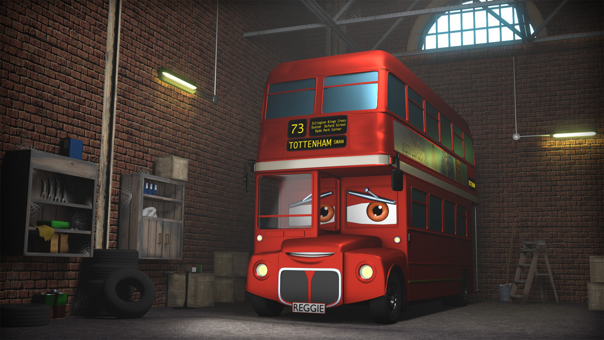 ArtStation - Reggie the Routemaster