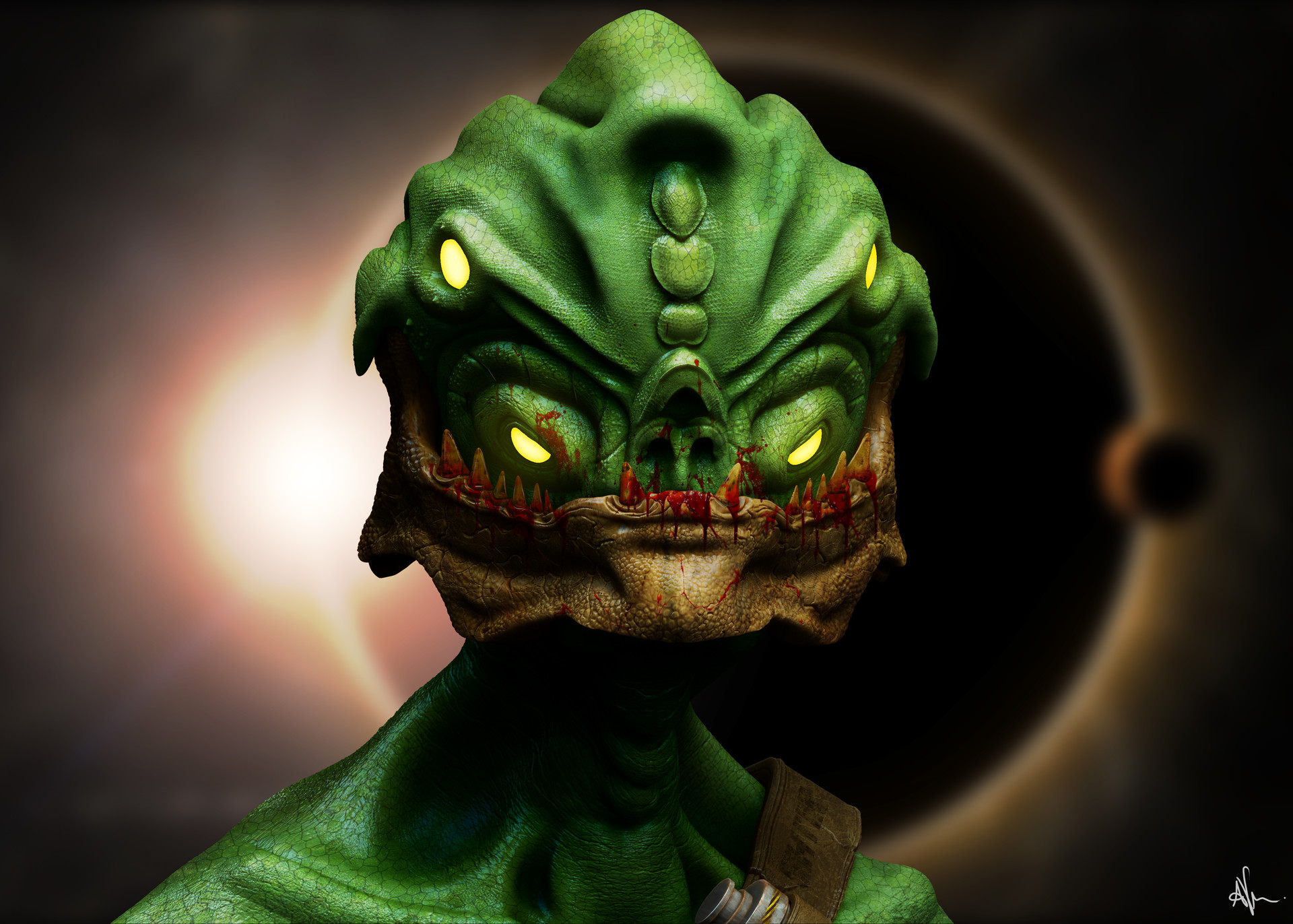 ArtStation - Under Bite