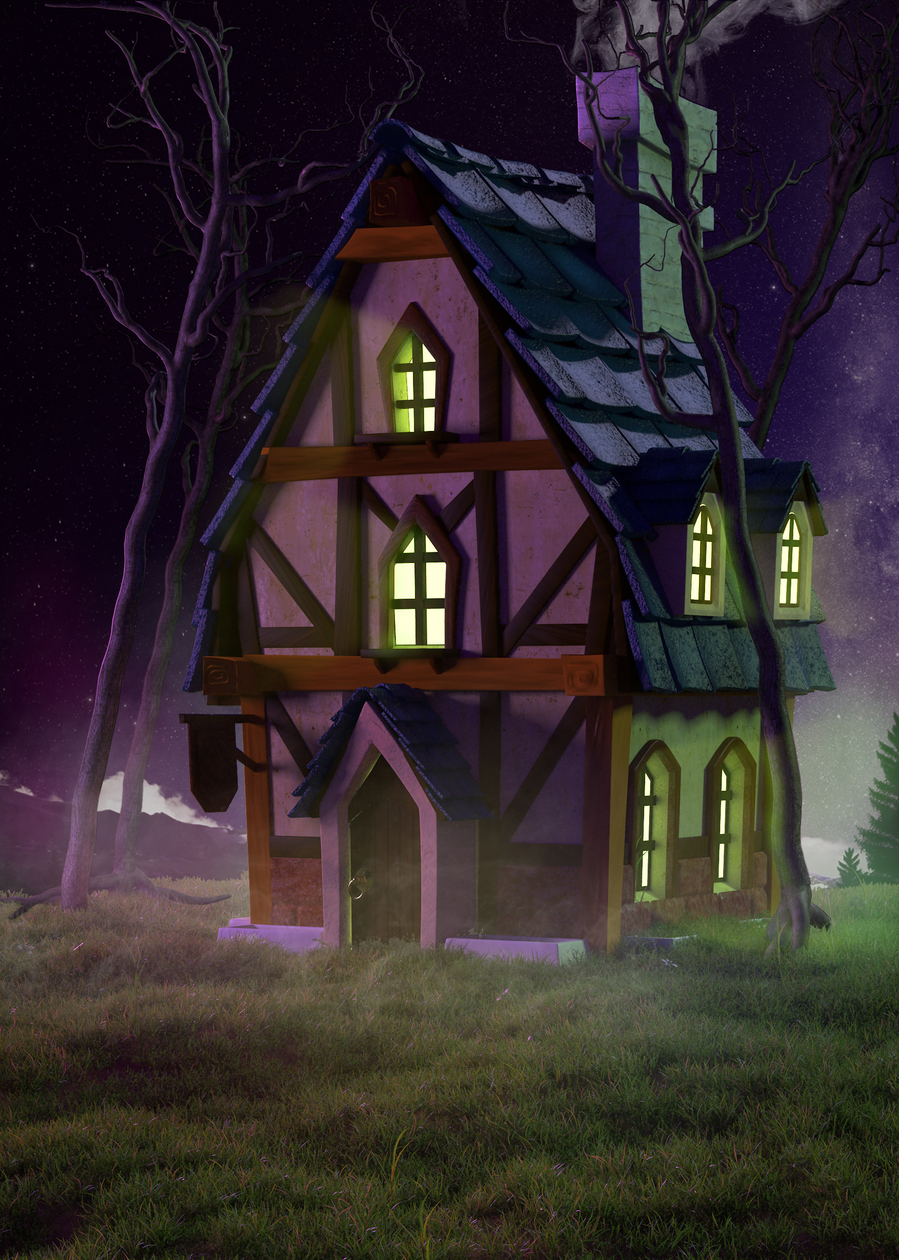 ArtStation - Medieval House (2014)