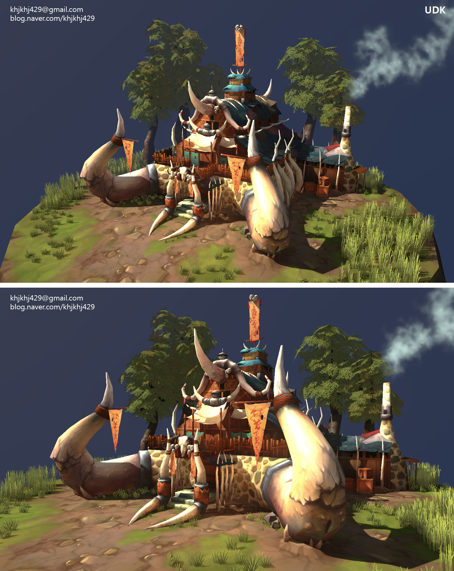 ArtStation - Orc House