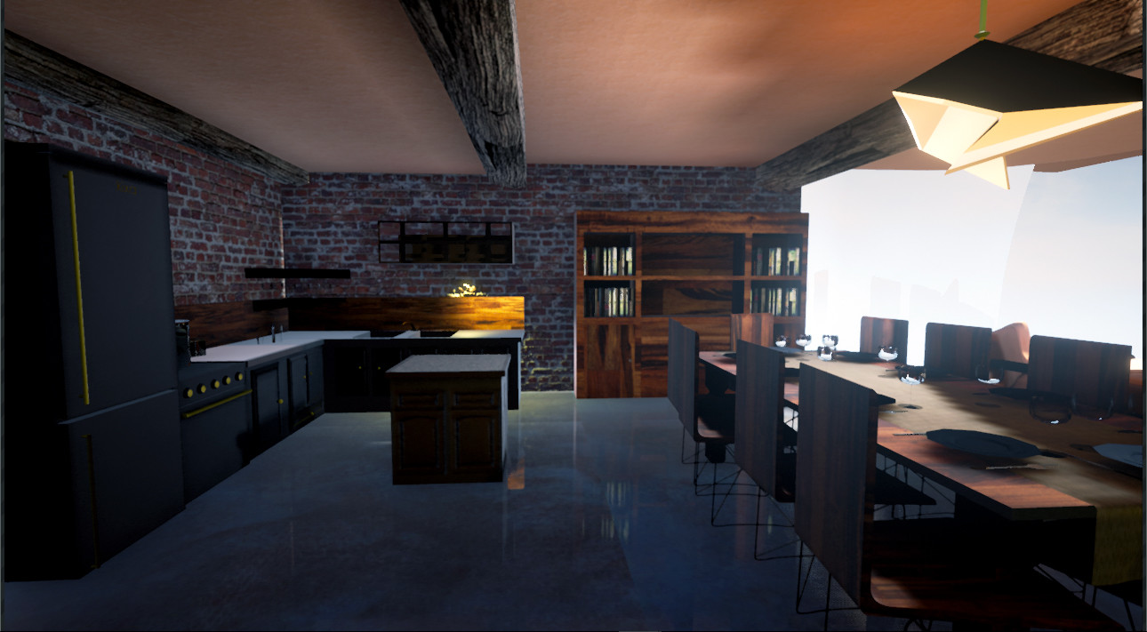 ArtStation - house realised with unreal engine