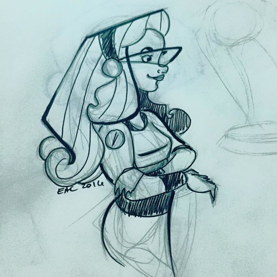 ArtStation - Space Lady