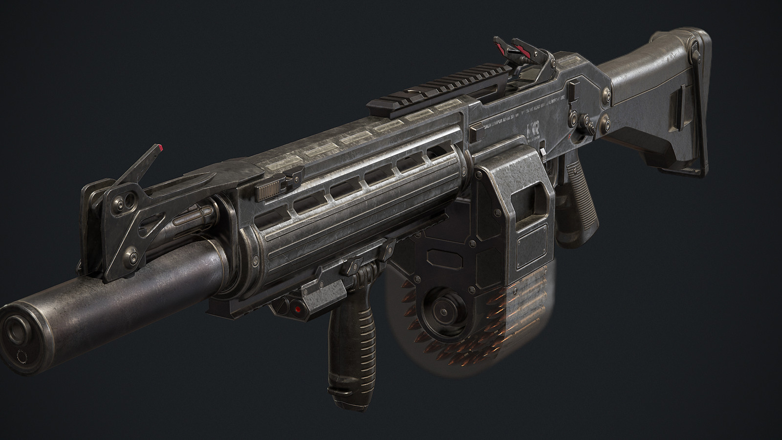 Raul Jr. Abonitalla - LMG Light Machine Gun