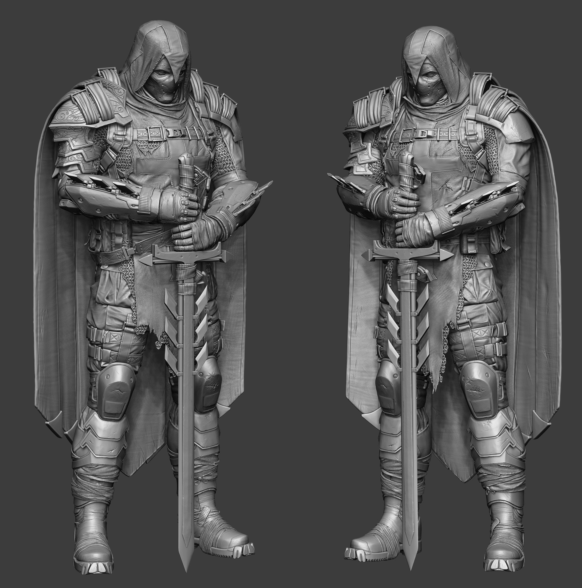 Sandifer Art - Prime1 Studio Arkham Knight 1:3 Series - Azrael