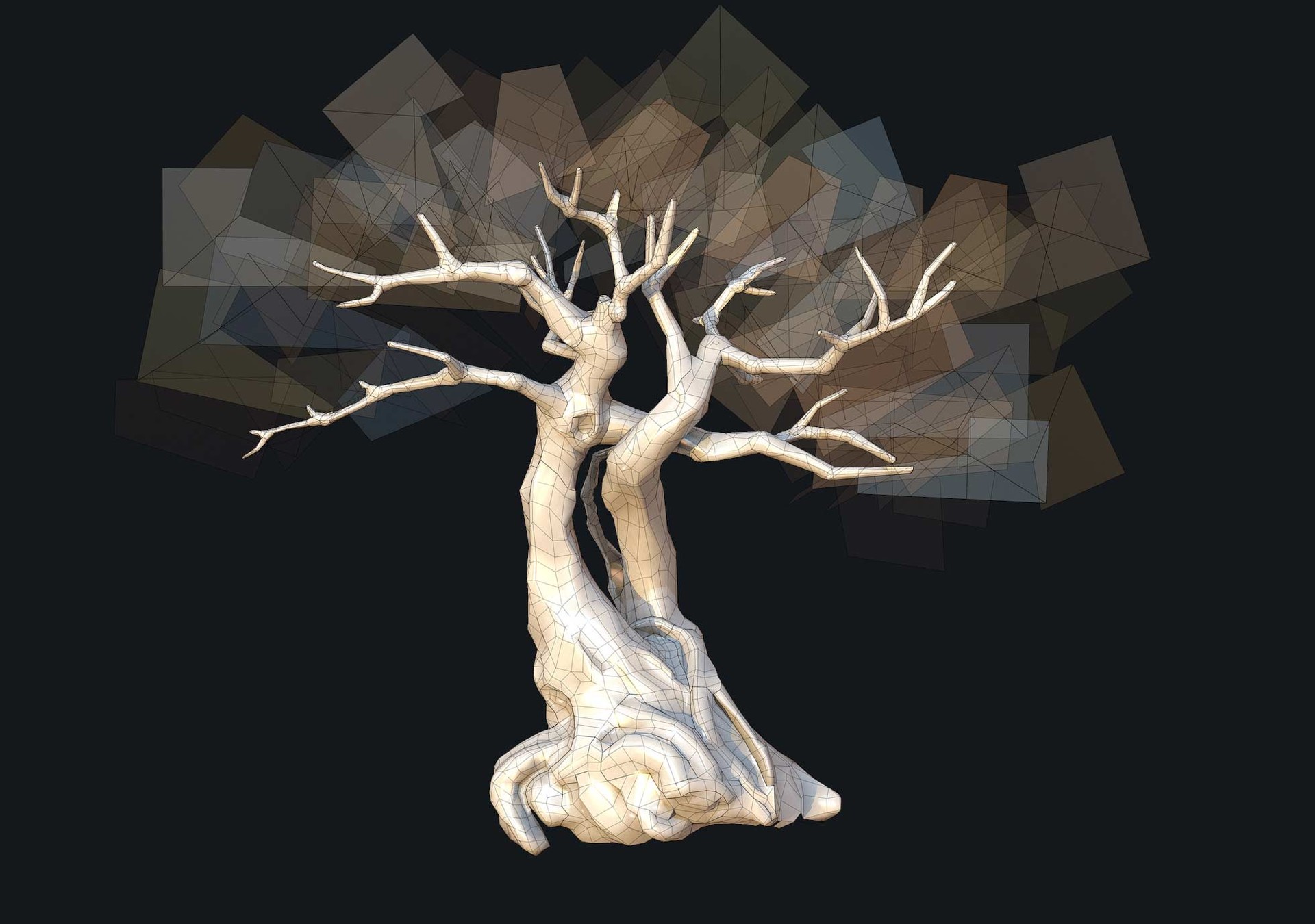 sarah wang - 3D Tree Prop