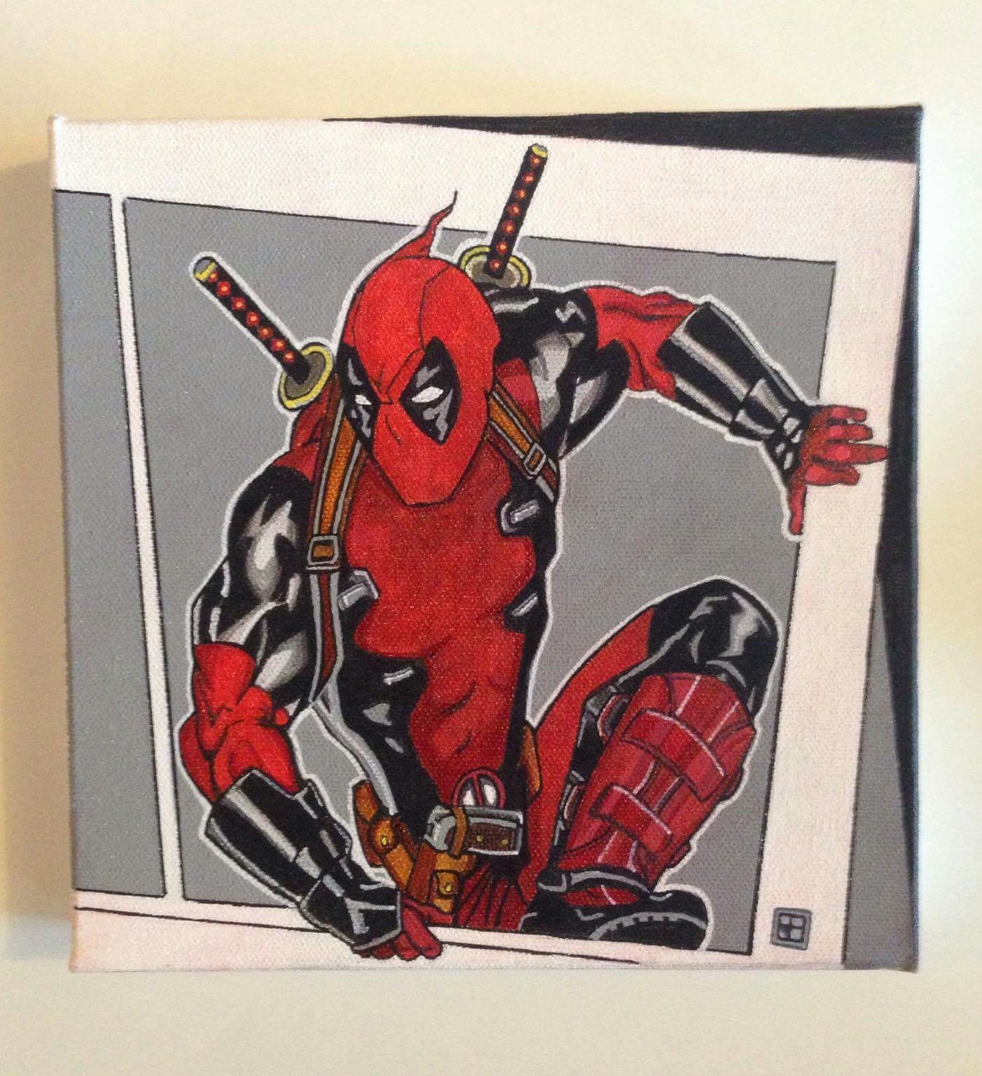 ArtStation - Deadpool "Fourth wall"