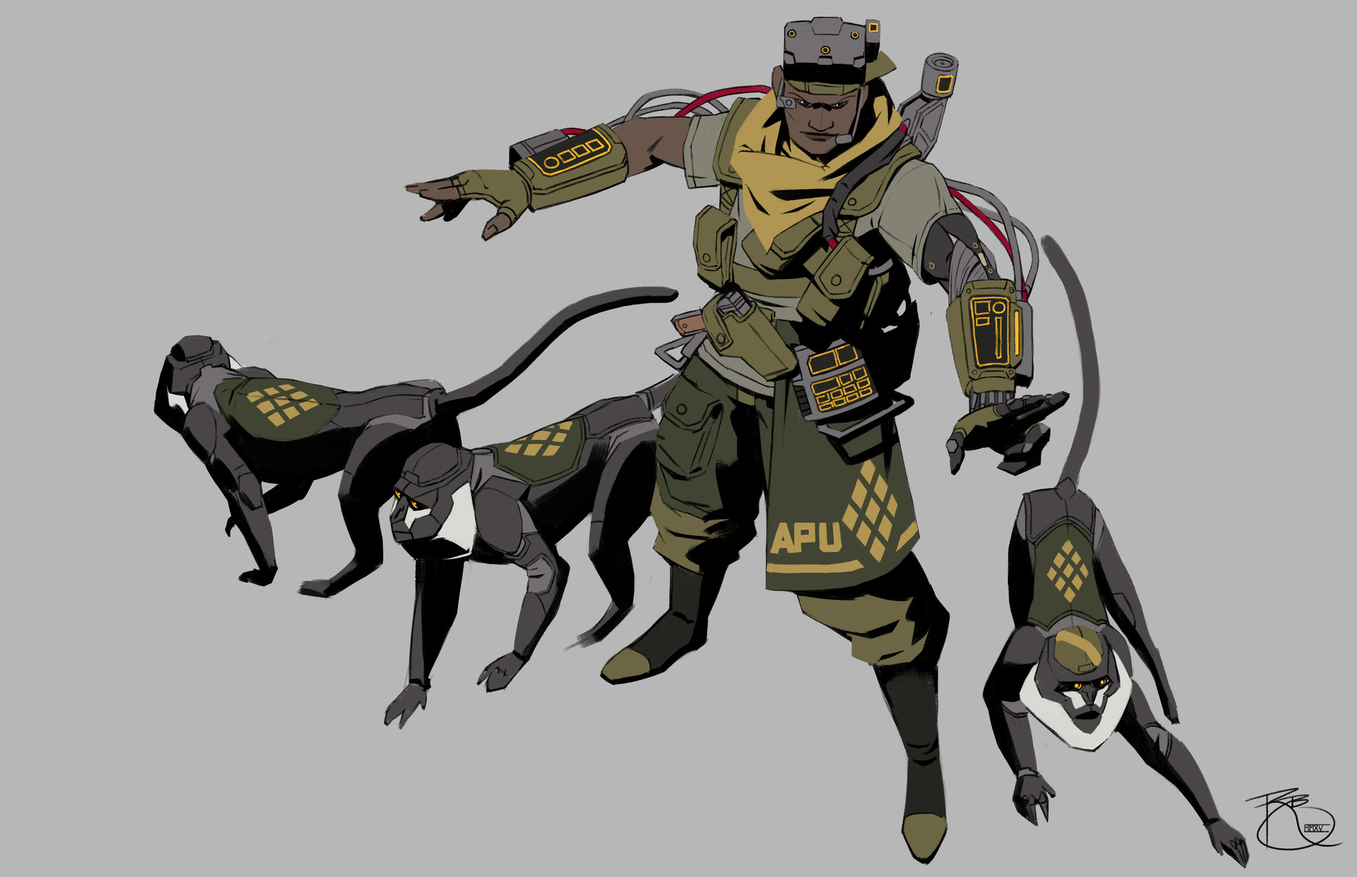 Congo Anti-Poaching Ranger by Robert Chew : r/solarpunk