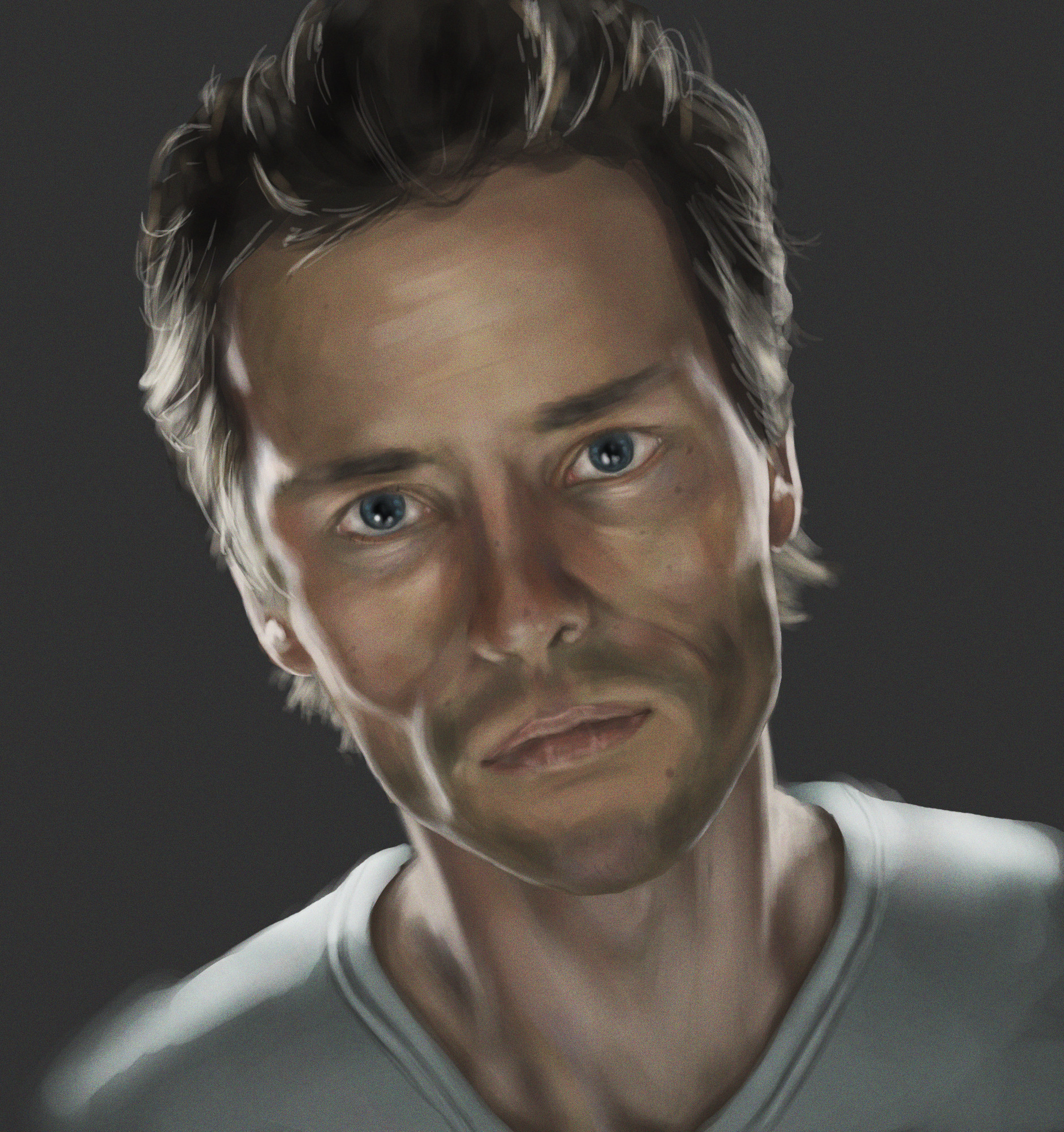 ArtStation - Study work Guy Pearce
