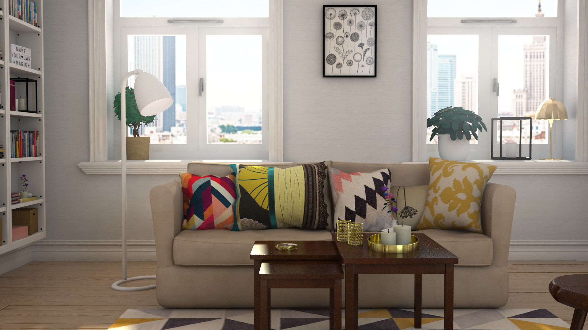 ArtStation - Nordic Style Apartment