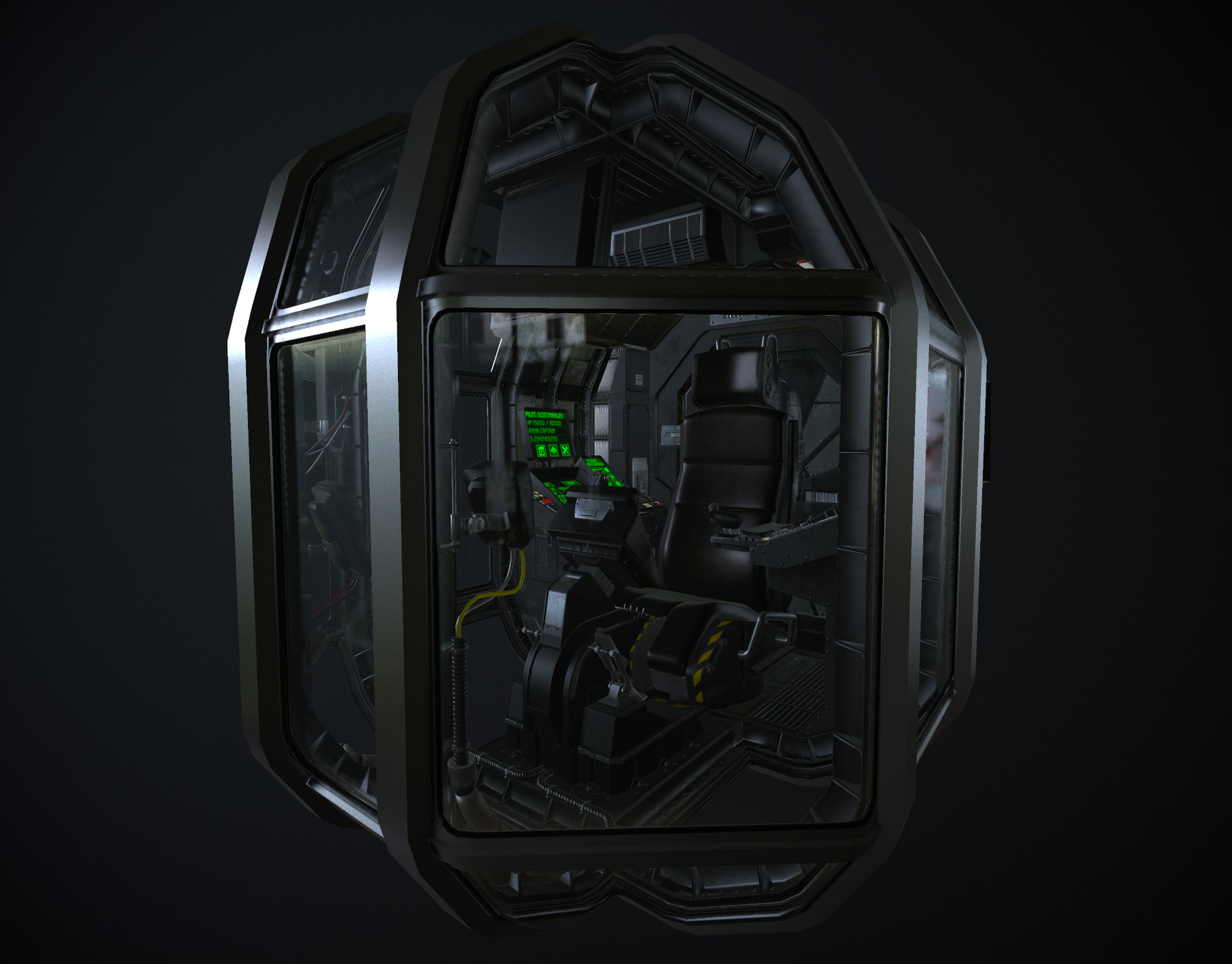 ArtStation - Lunar Flight Cockpit