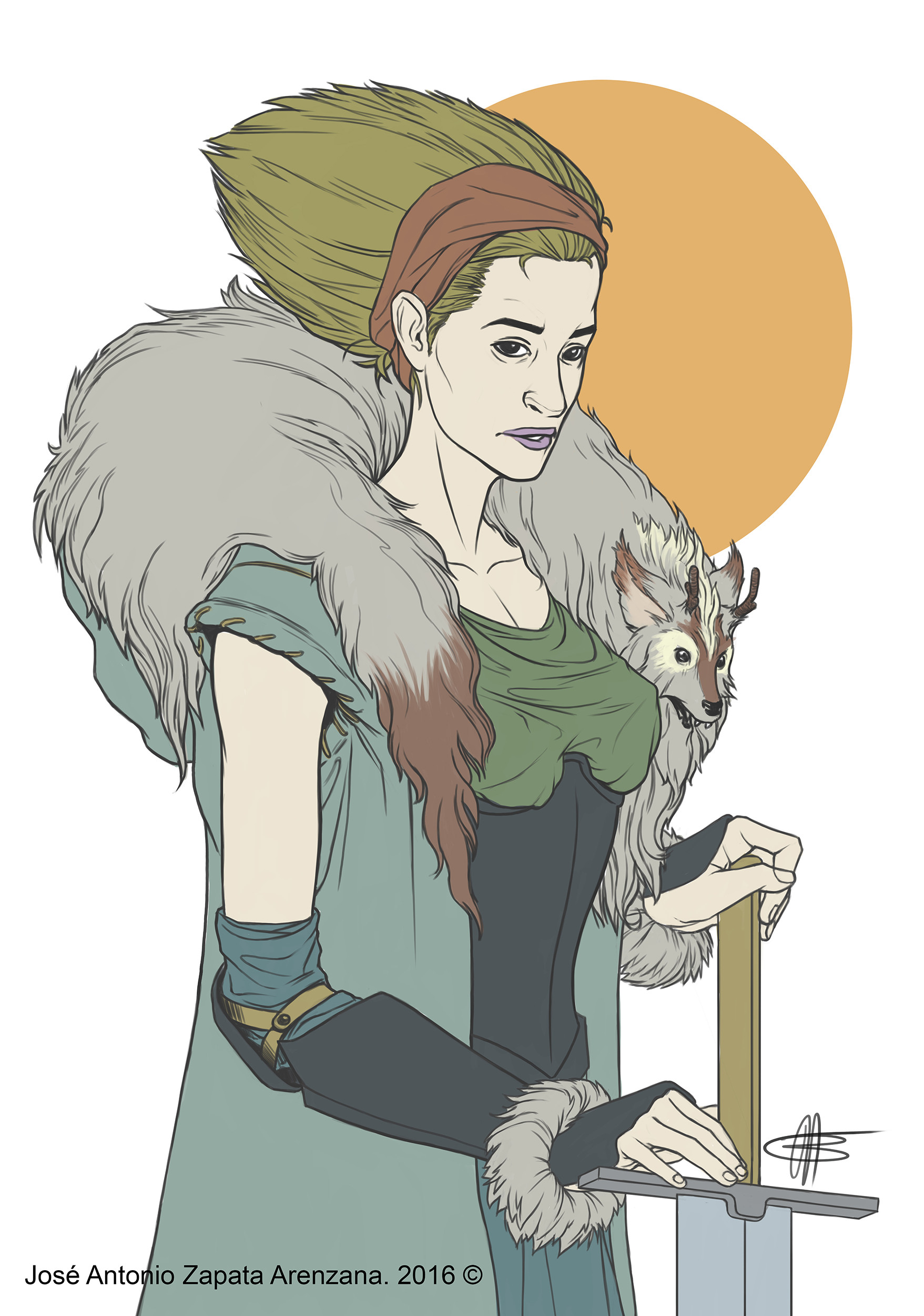 ArtStation - Savage Queen